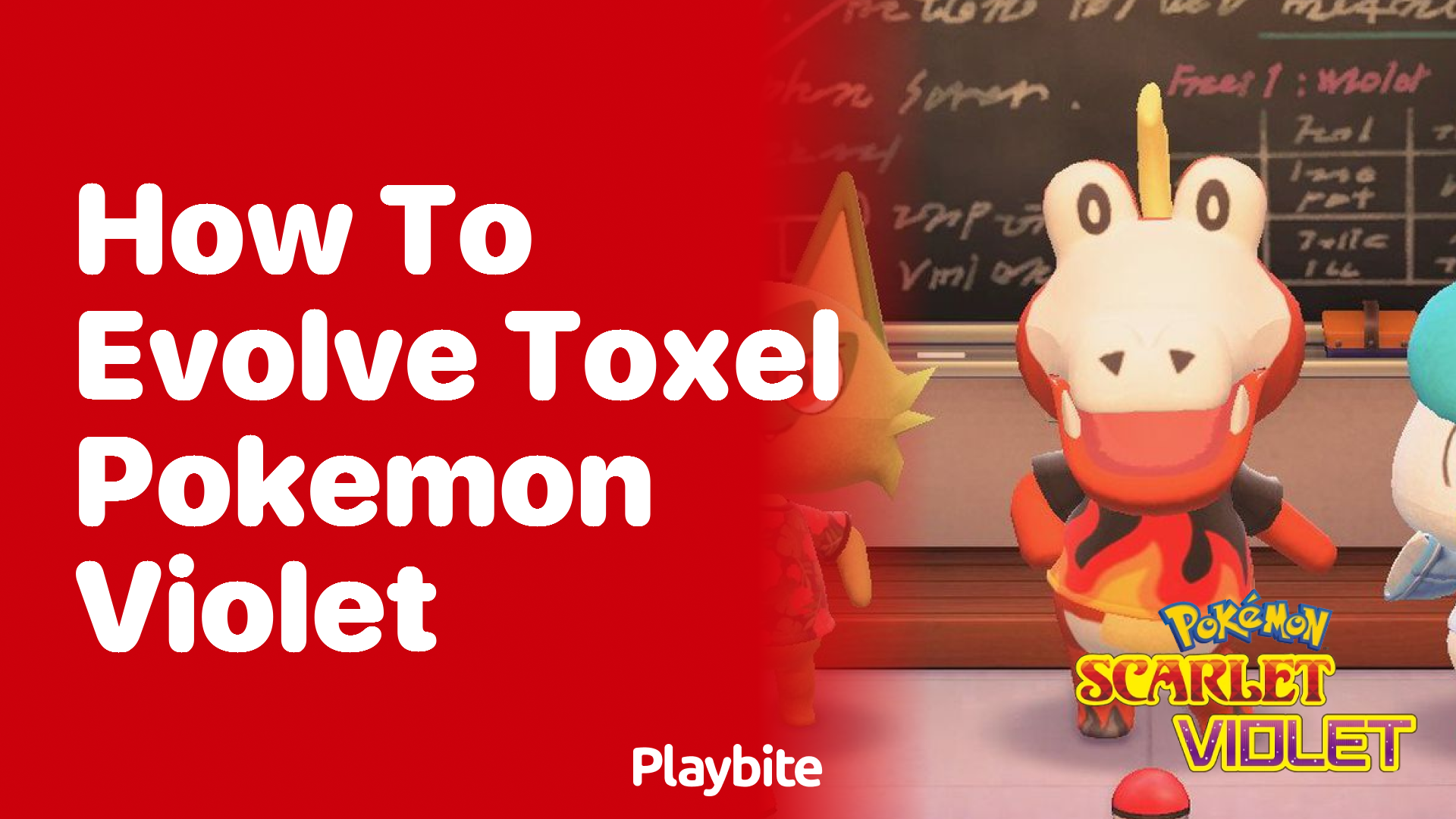 How to evolve Toxel in Pokemon Violet - Playbite