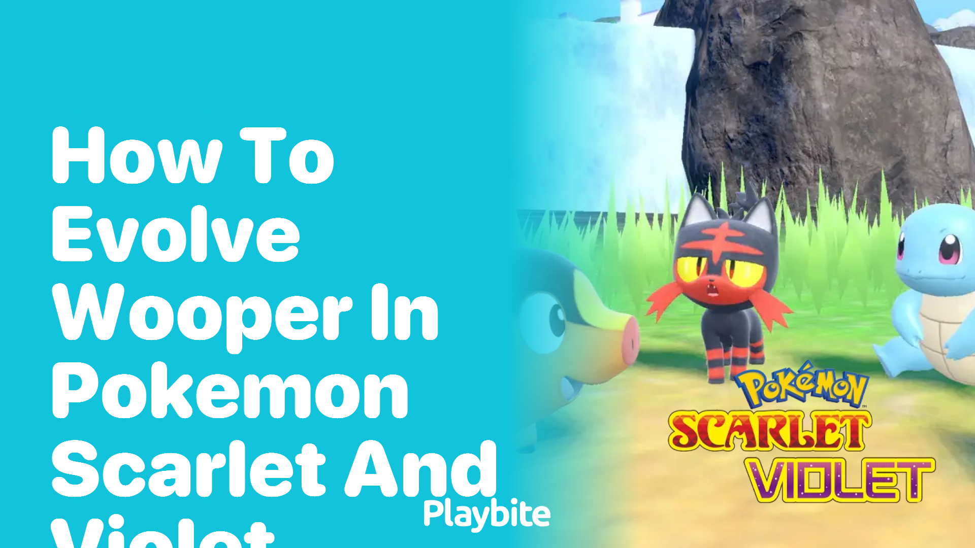 How to evolve Wooper in Pokemon Scarlet and Violet - Playbite
