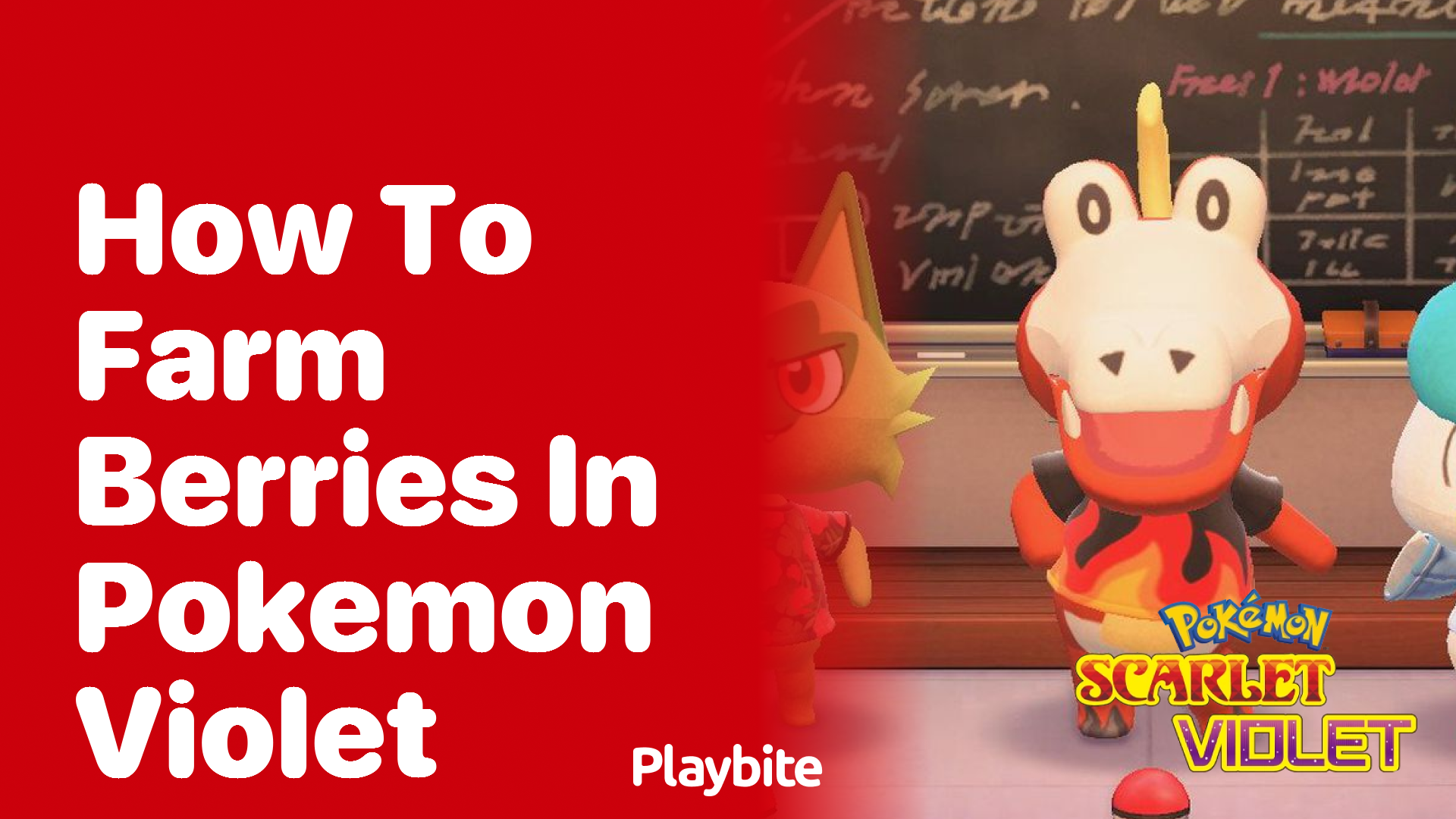 How to farm berries in Pokemon Violet - Playbite