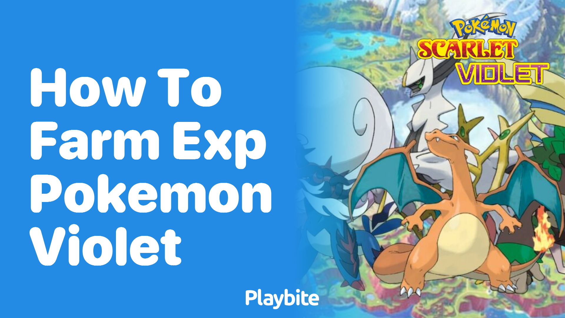 How to farm EXP in Pokemon Violet - Playbite