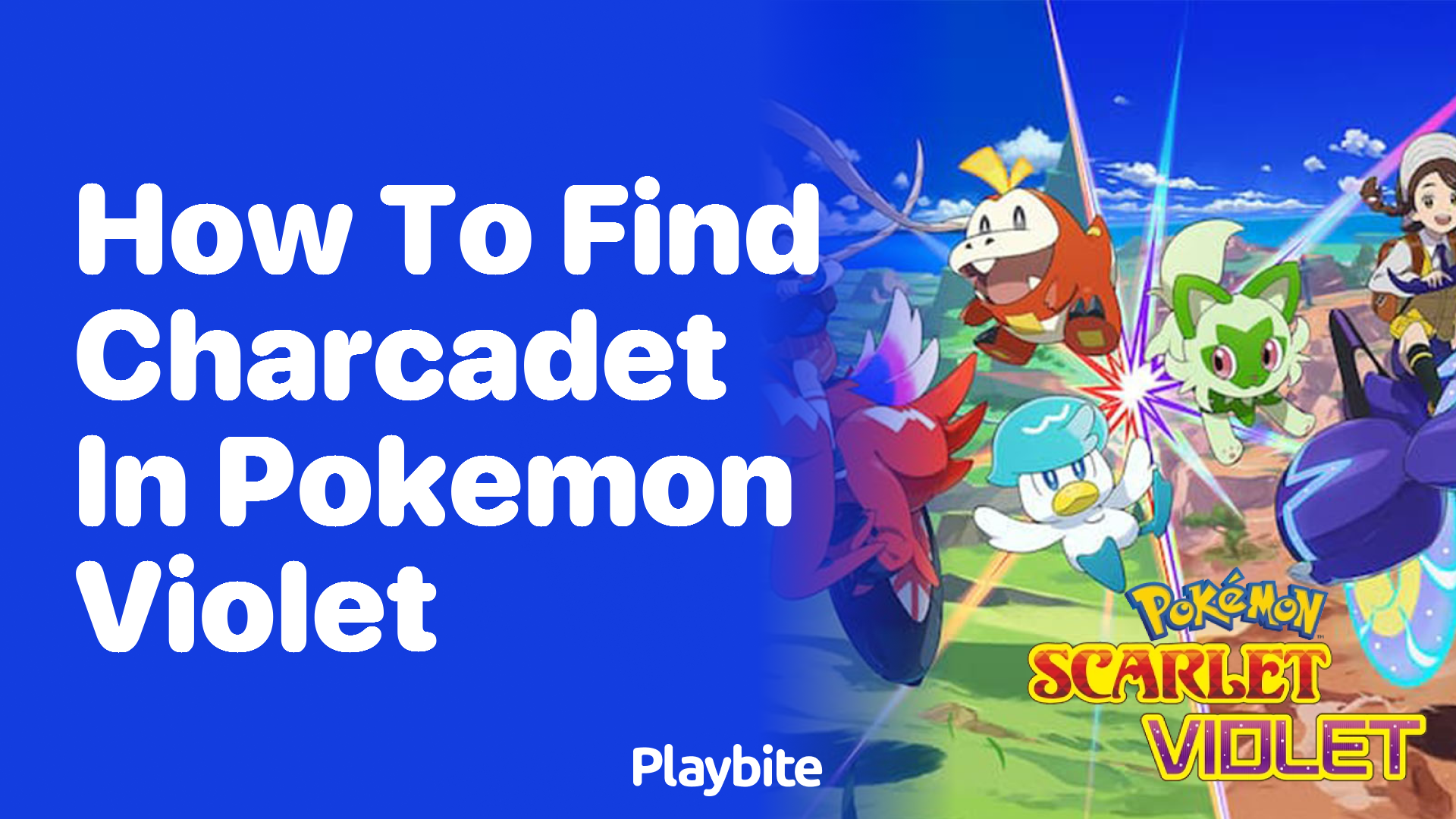 How to find Charcadet in Pokemon Violet - Playbite