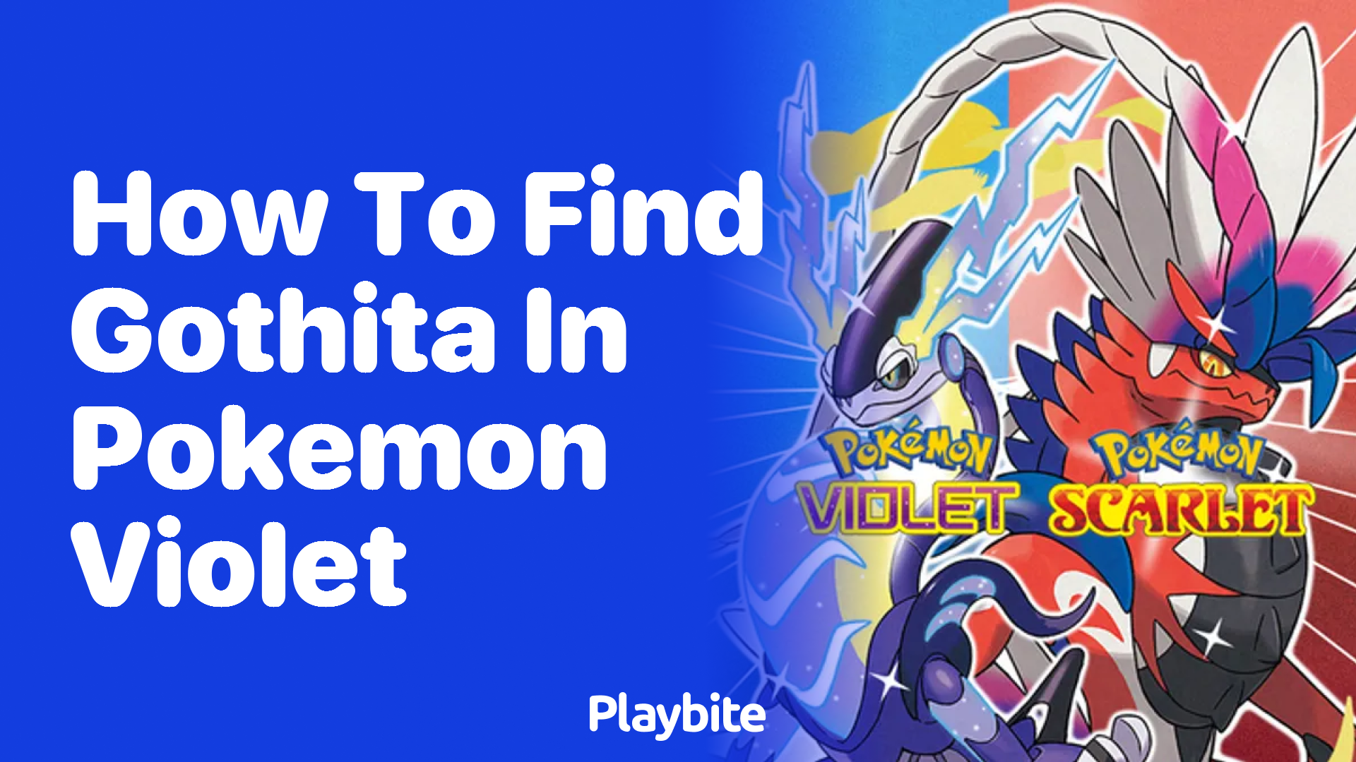 How to find Gothita in Pokémon Violet - Playbite