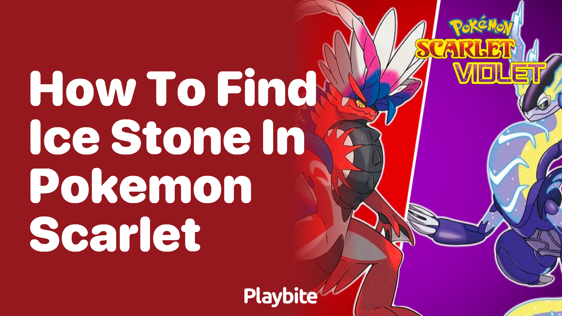 How to find an Ice Stone in Pokémon Scarlet - Playbite