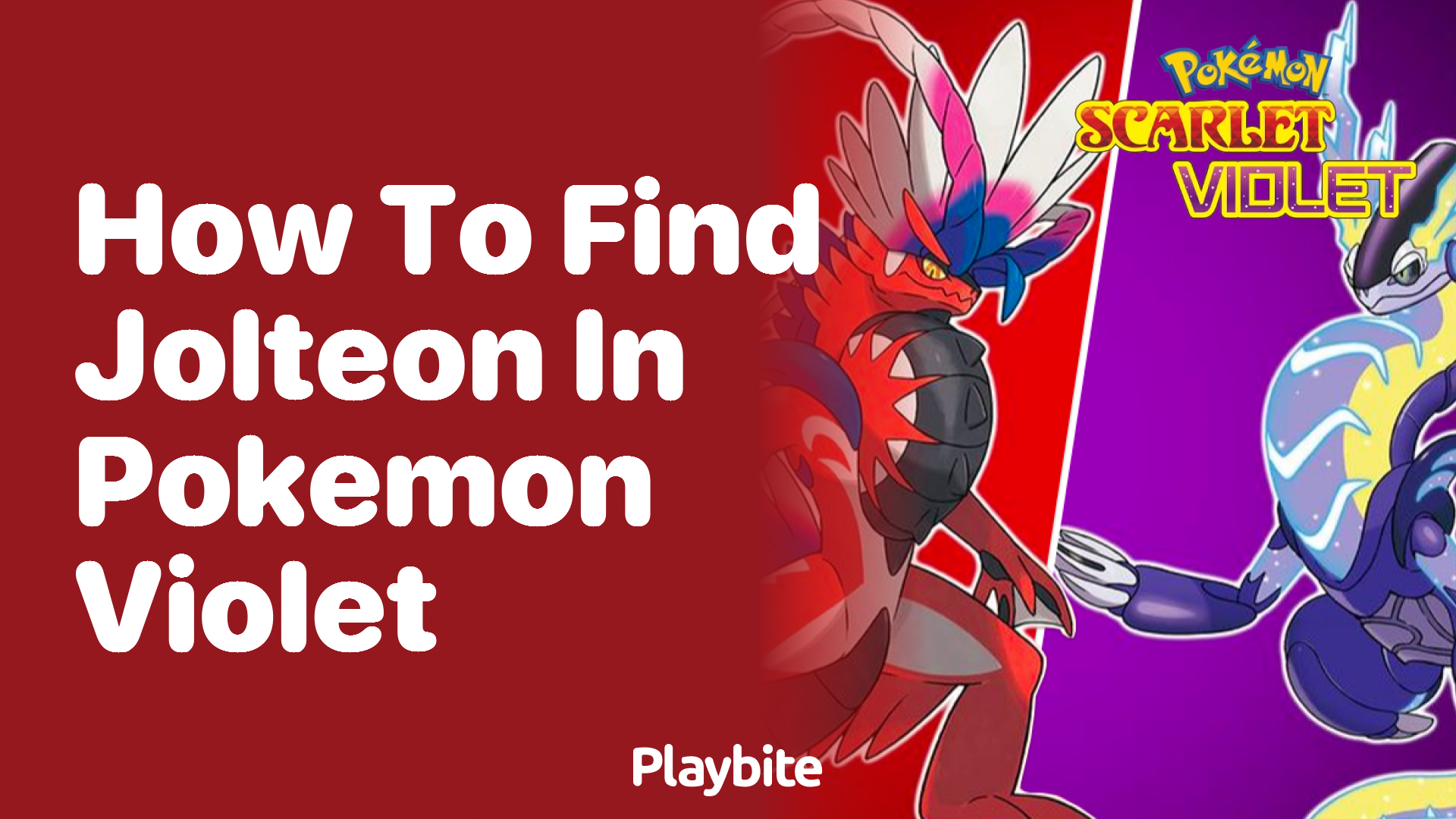 How to Find Jolteon in Pokemon Violet - Playbite