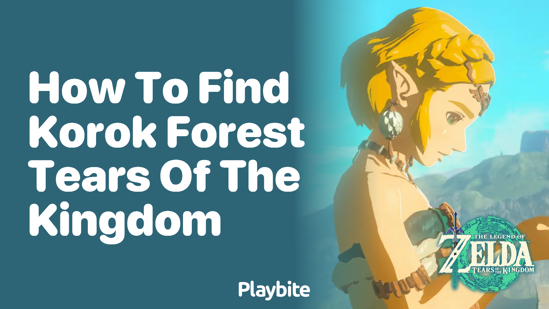 How to Find Korok Forest in Tears of the Kingdom - Playbite