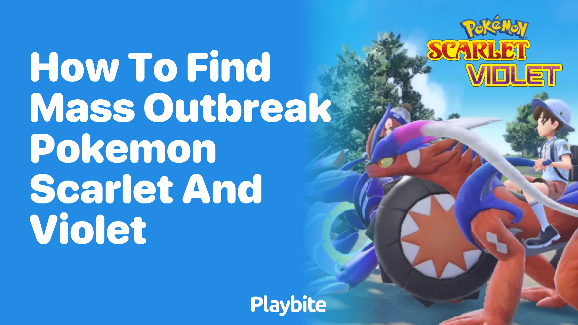 How to Find Mass Outbreaks in Pokemon Scarlet and Violet - Playbite