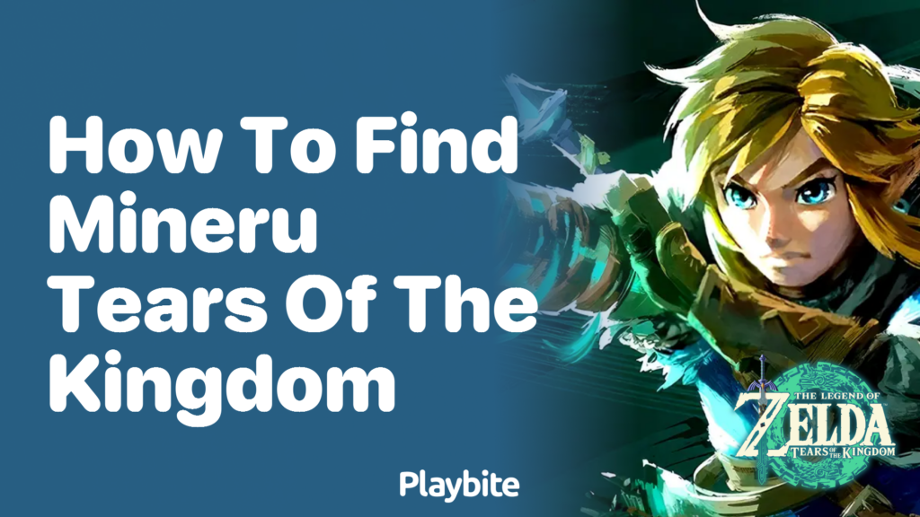 How to Find Mineru in Tears of the Kingdom - Playbite
