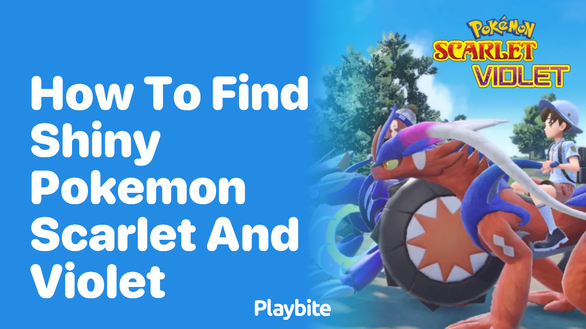 How to Find Shiny Pokemon in Scarlet and Violet - Playbite