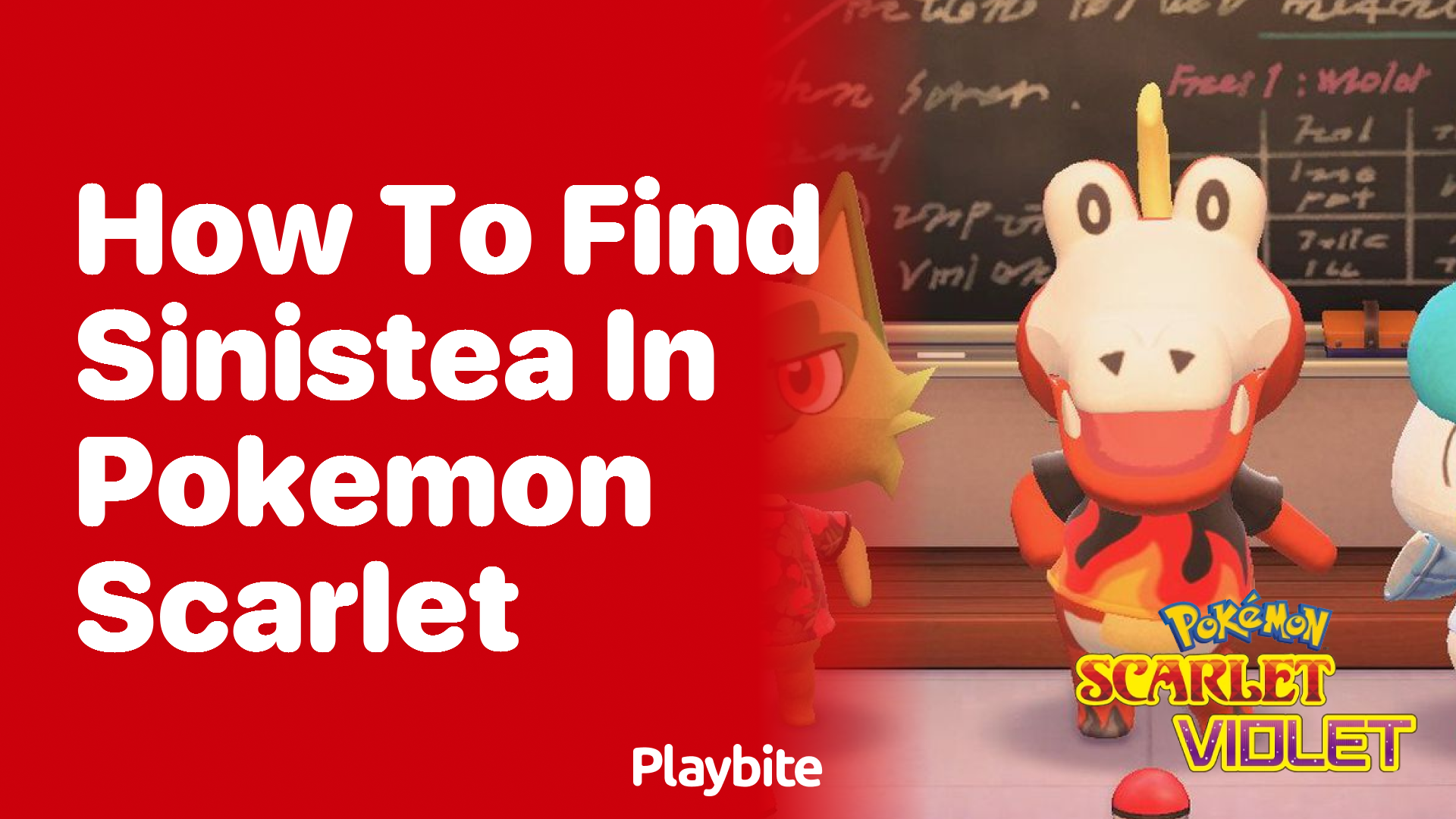 How to Find Sinistea in Pokemon Scarlet - Playbite