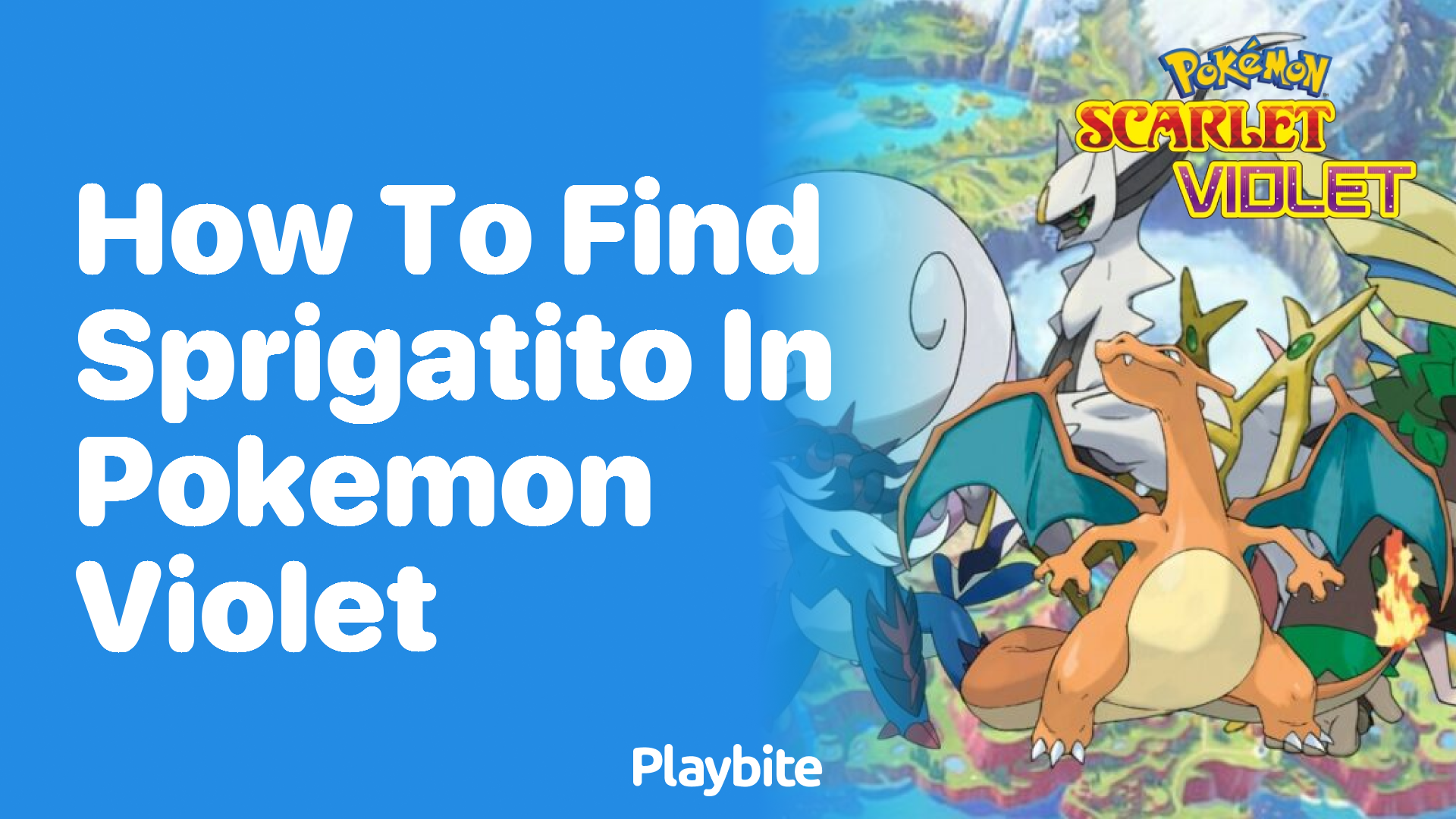 How to Find Sprigatito in Pokemon Violet - Playbite