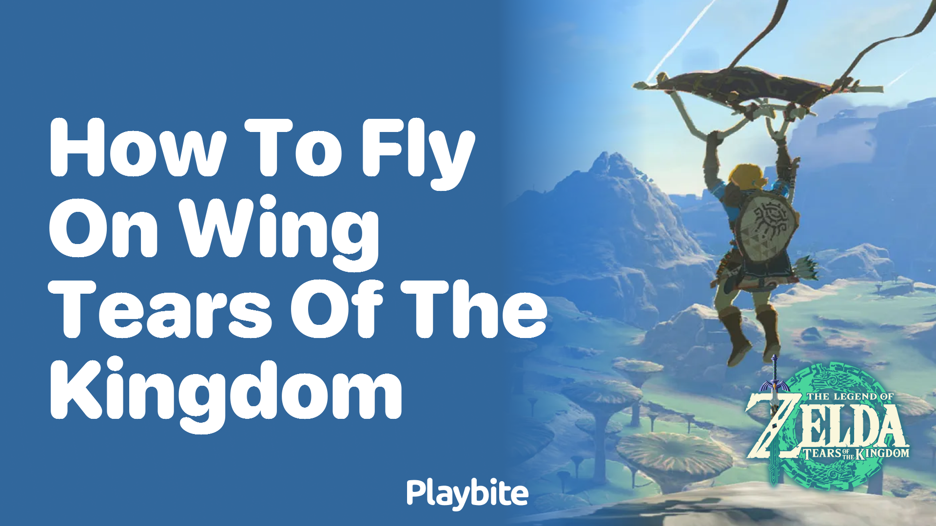 How to Fly on Wing Tears of the Kingdom - Playbite