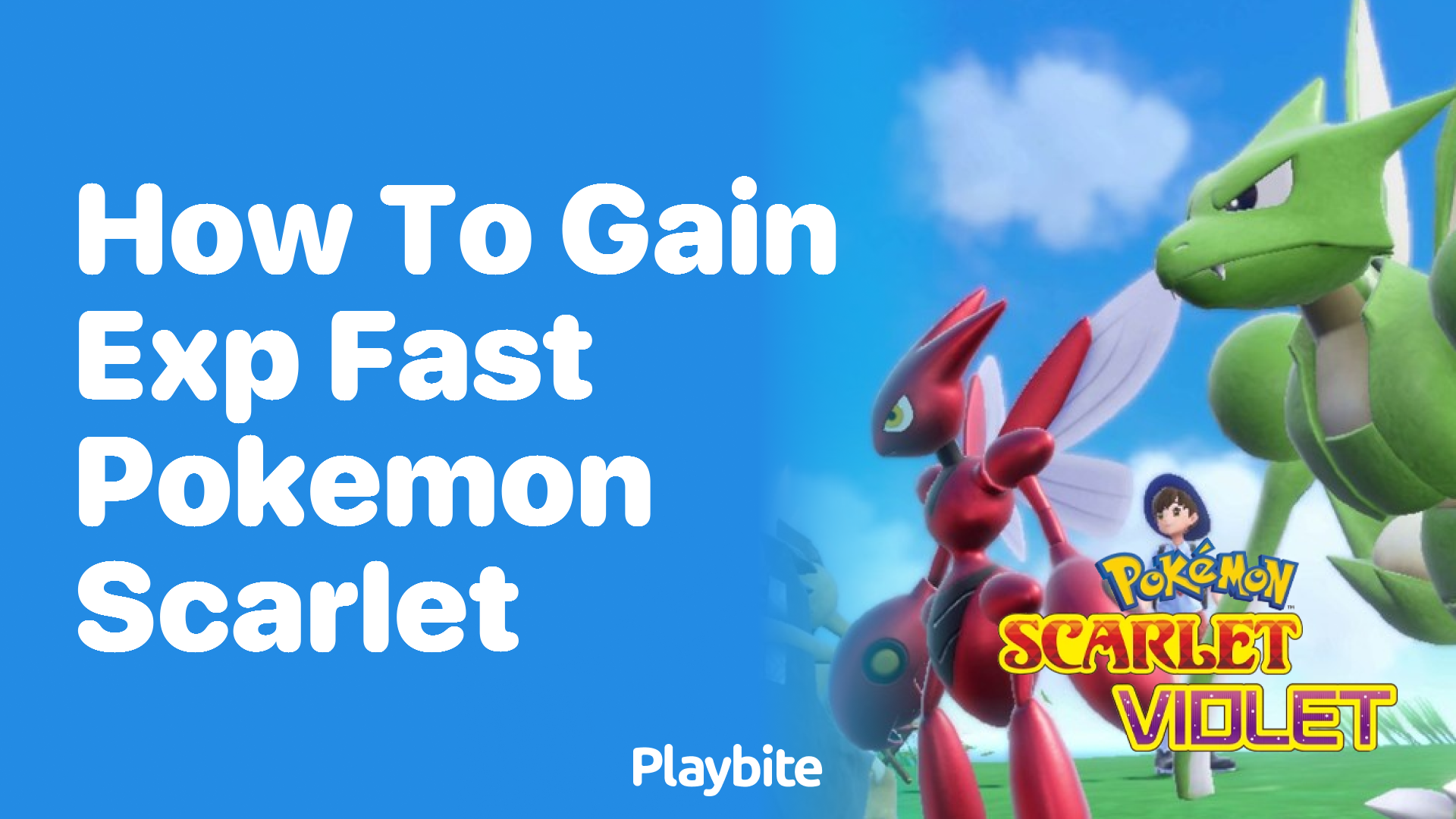 How to gain EXP fast in Pokemon Scarlet - Playbite