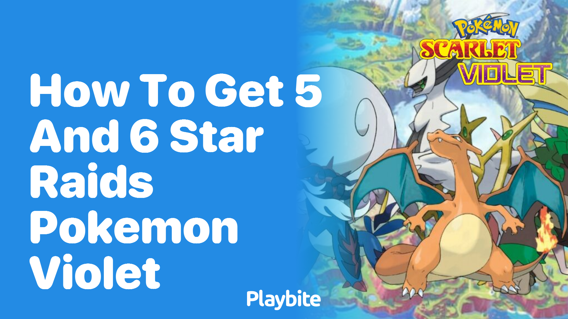 How to Get 5 and 6 Star Raids in Pokémon Violet - Playbite