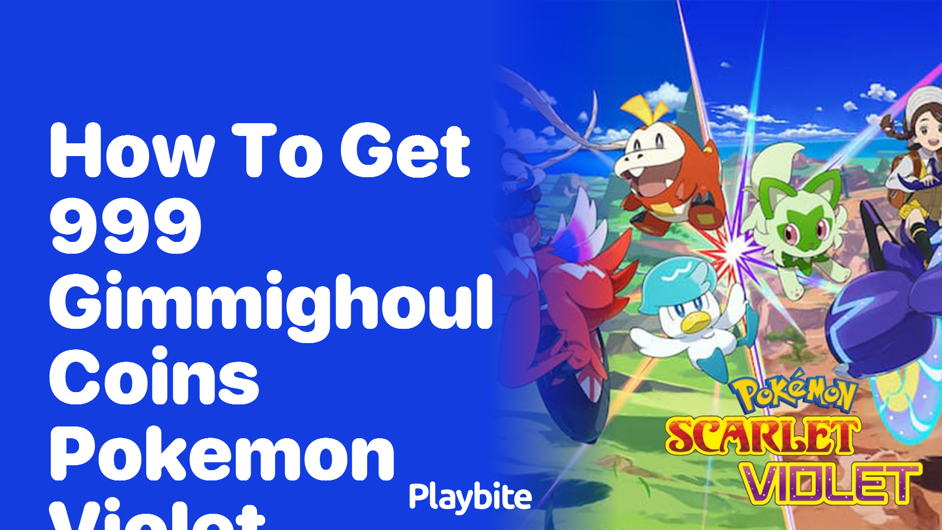 How to Get 999 Gimmighoul Coins in Pokemon Violet - Playbite