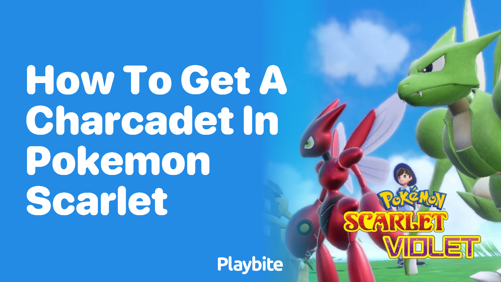 How to get a Charcadet in Pokemon Scarlet - Playbite