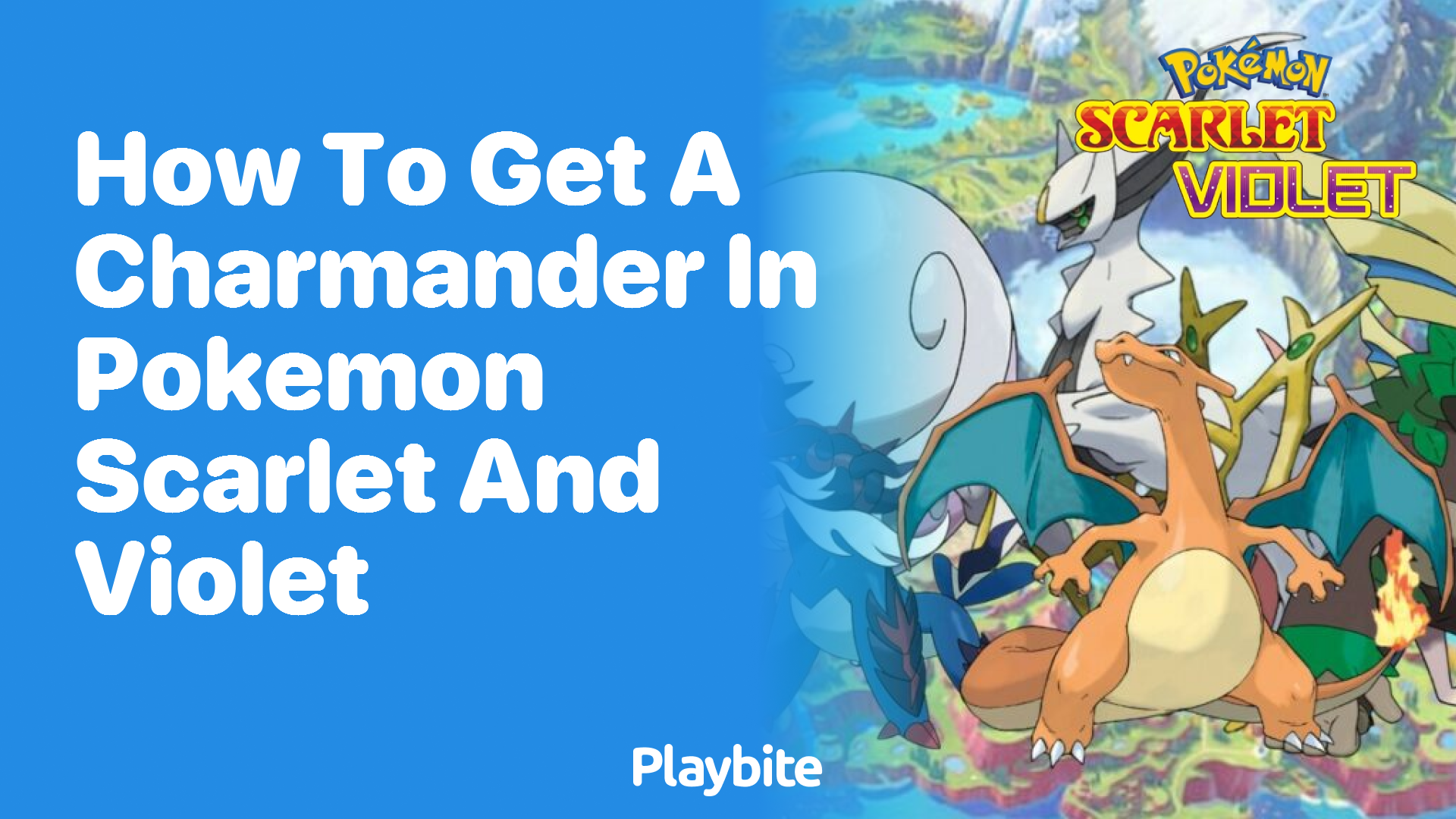 How to Get a Charmander in Pokemon Scarlet and Violet - Playbite