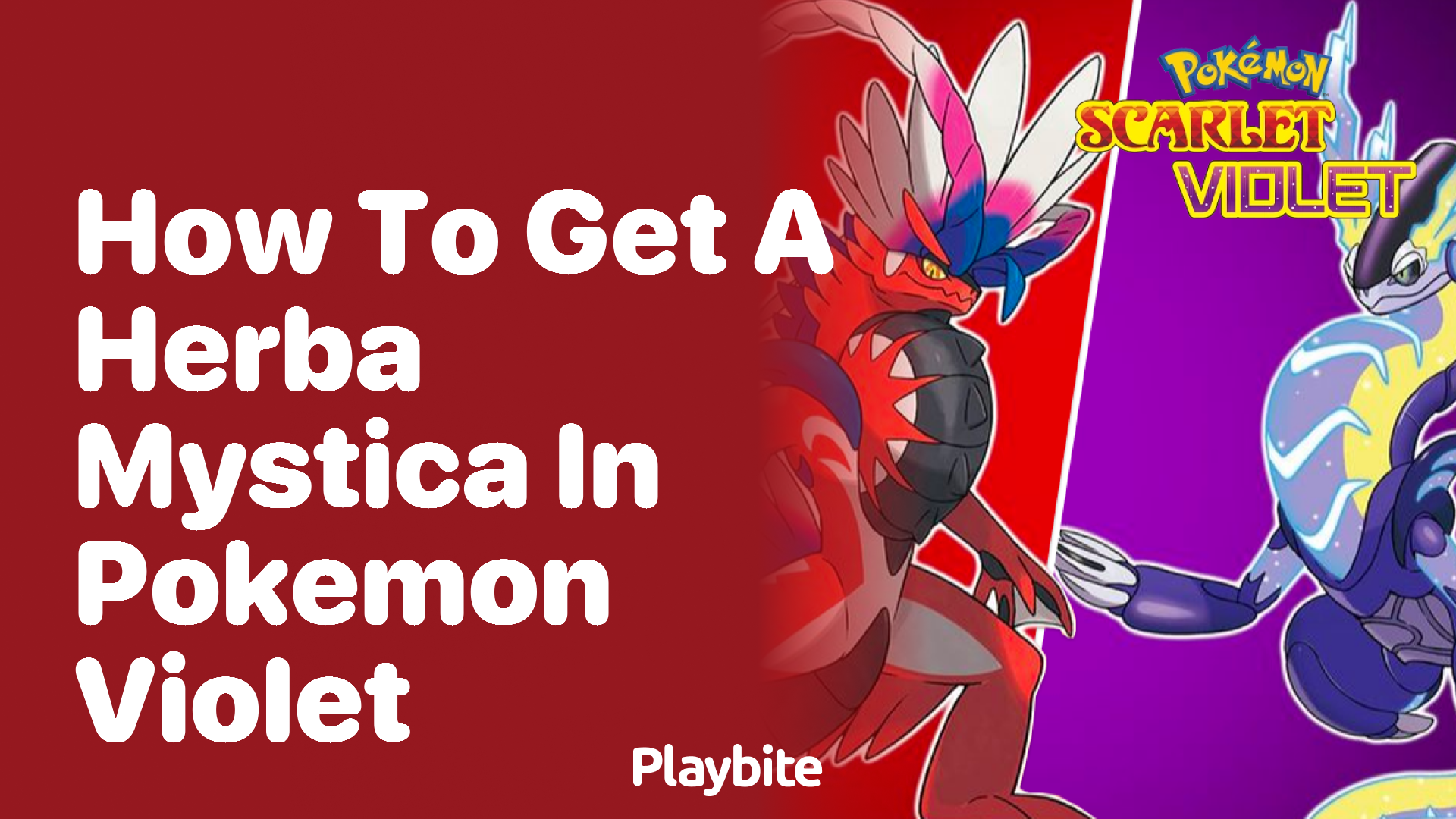 How to Get a Herba Mystica in Pokémon Violet - Playbite