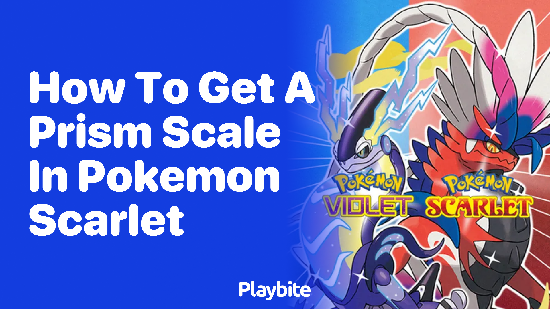 How to get a Prism Scale in Pokemon Scarlet - Playbite