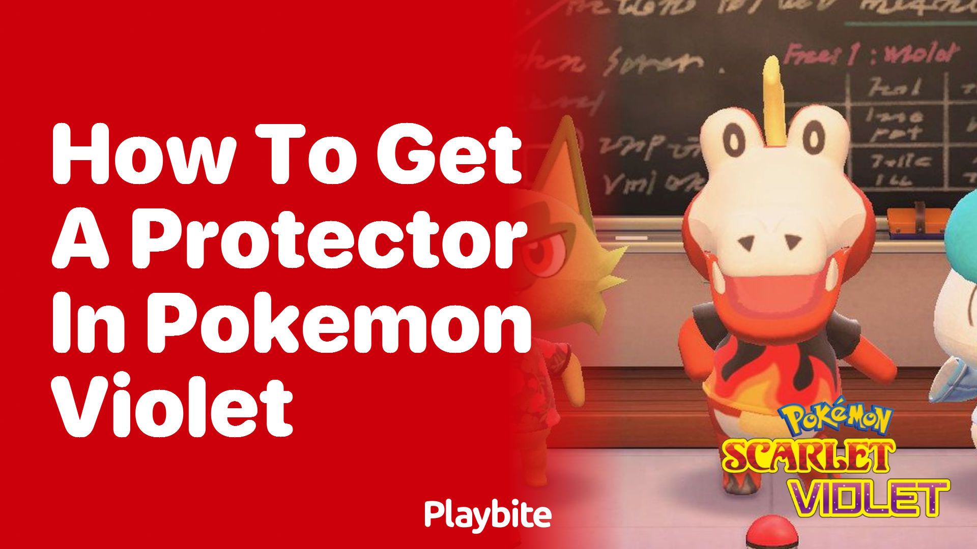 How to get a protector in Pokémon Violet - Playbite
