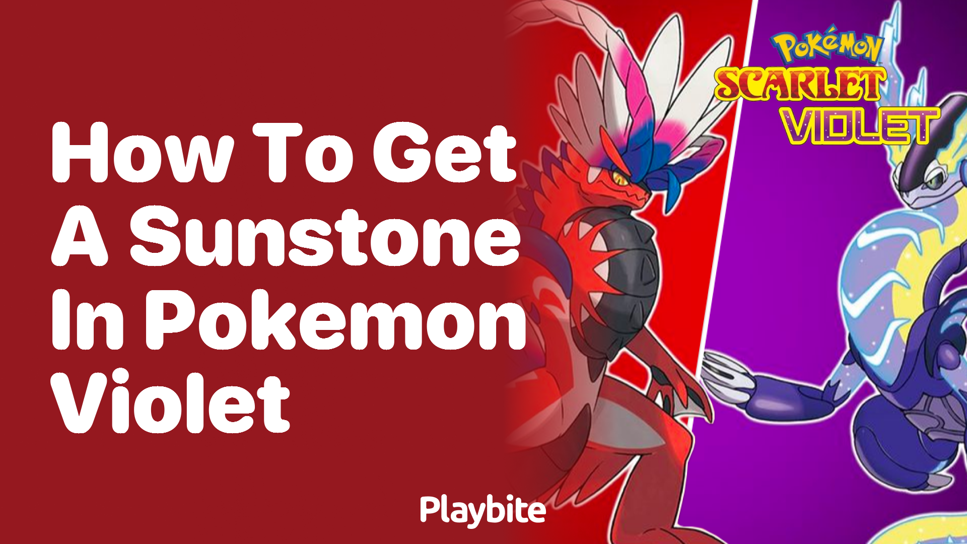How to Get a Sunstone in Pokemon Violet - Playbite