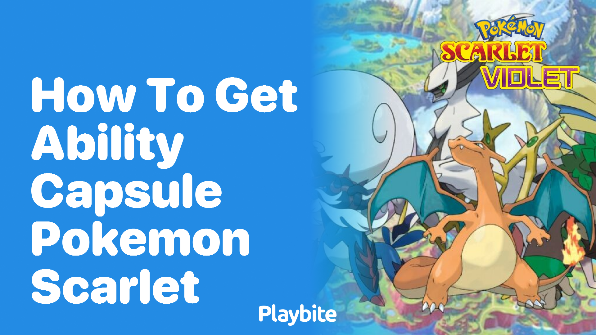 How to Get Ability Capsule in Pokemon Scarlet - Playbite
