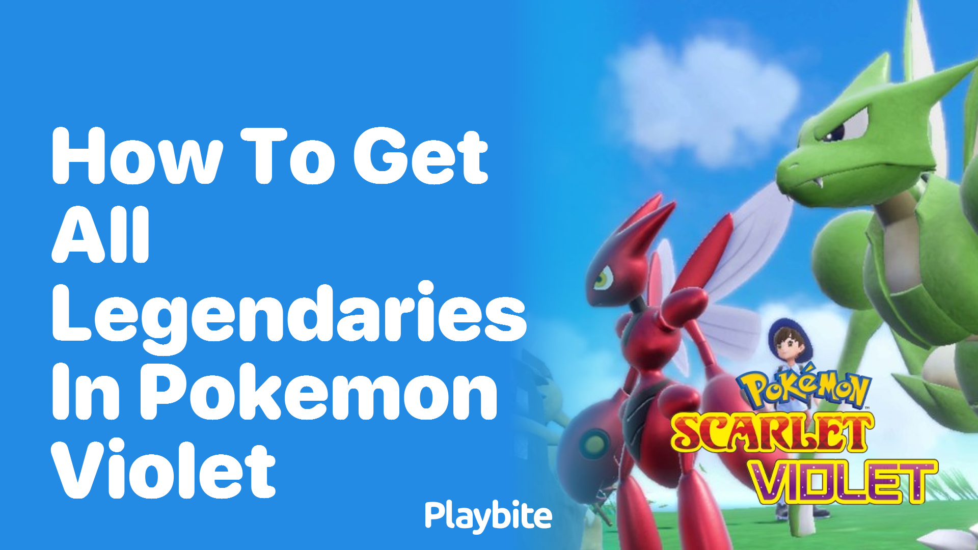 How to Get All Legendaries in Pokemon Violet - Playbite