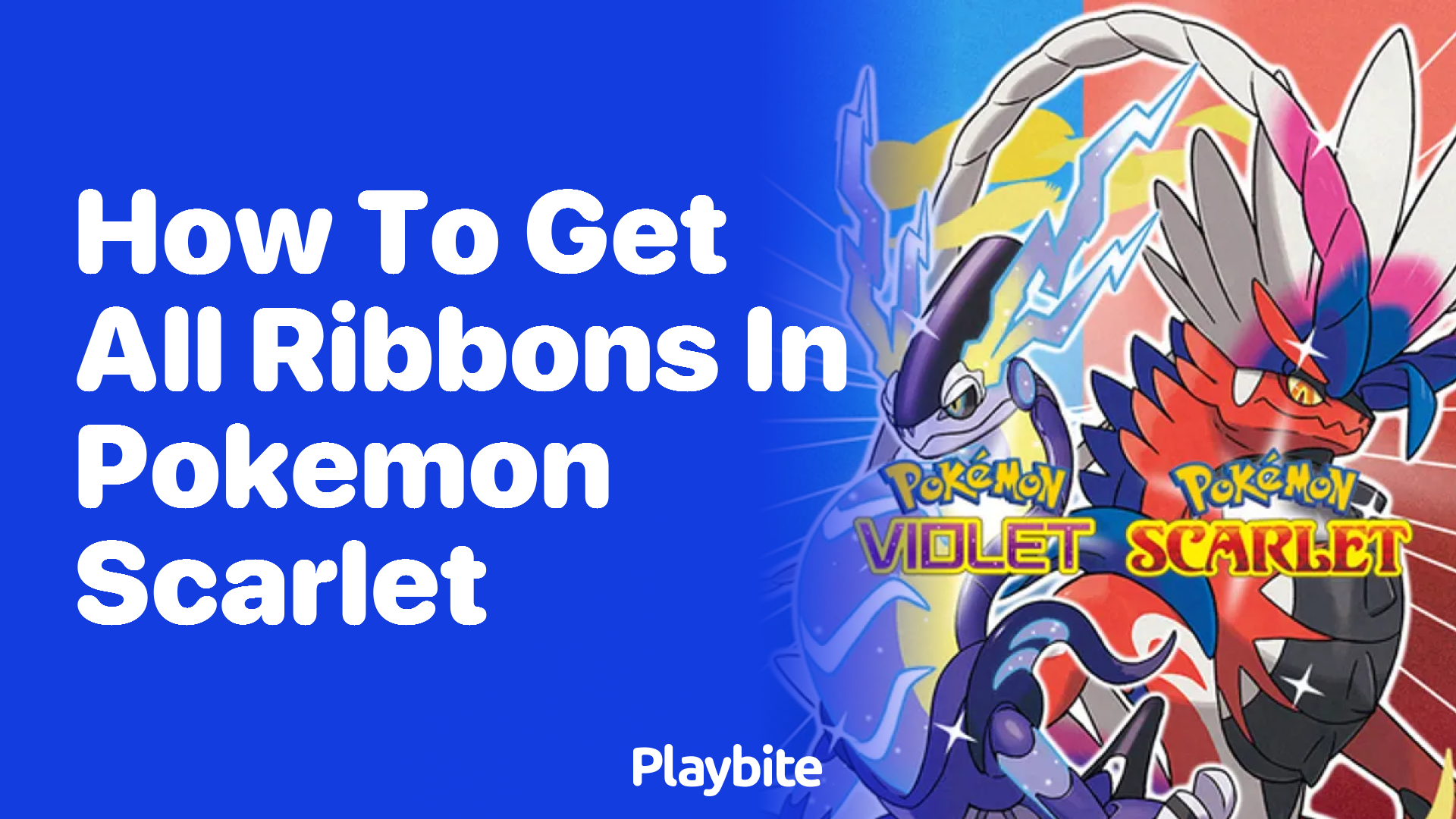 How to get all ribbons in Pokemon Scarlet - Playbite
