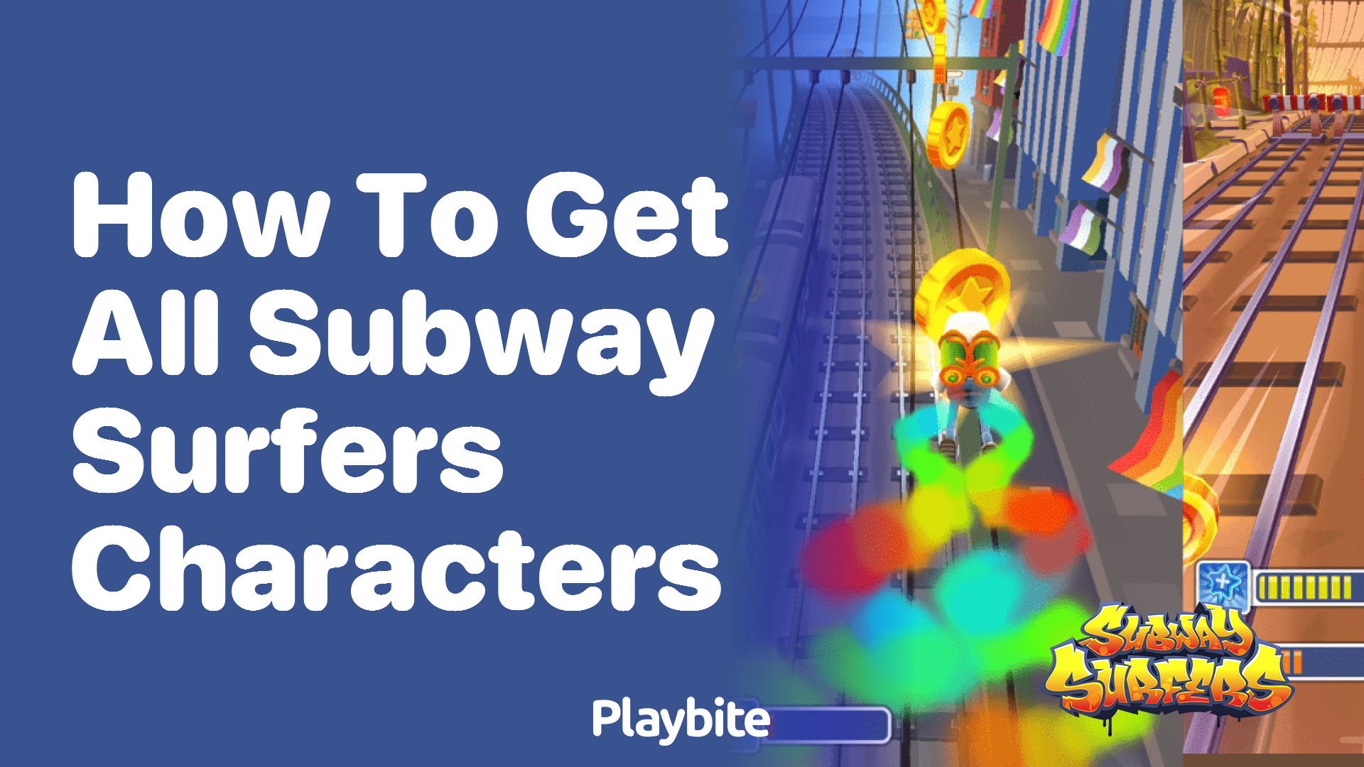 How to unlock all Subway Surfers characters - Playbite