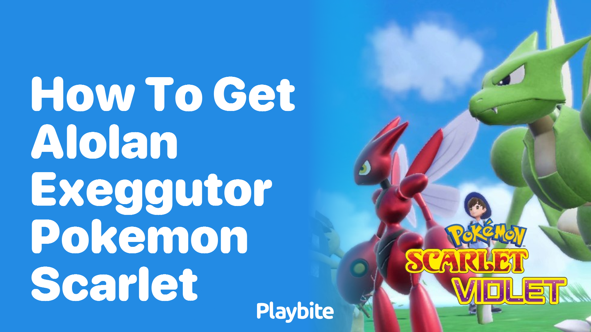 How to get Alolan Exeggutor in Pokemon Scarlet - Playbite