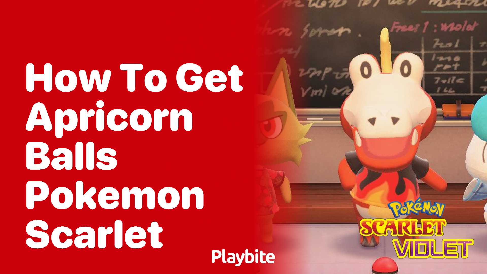 How to get Apricorn Balls in Pokemon Scarlet - Playbite