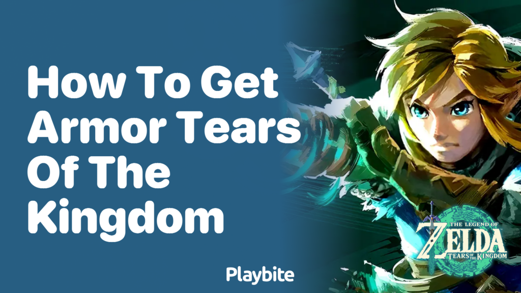 How to Get Armor in Tears of the Kingdom - Playbite