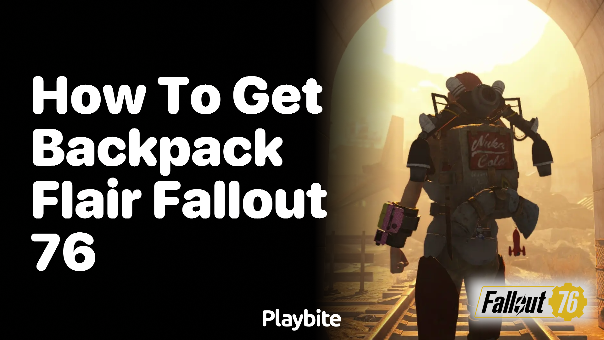 How to Get Backpack Flair in Fallout 76 - Playbite