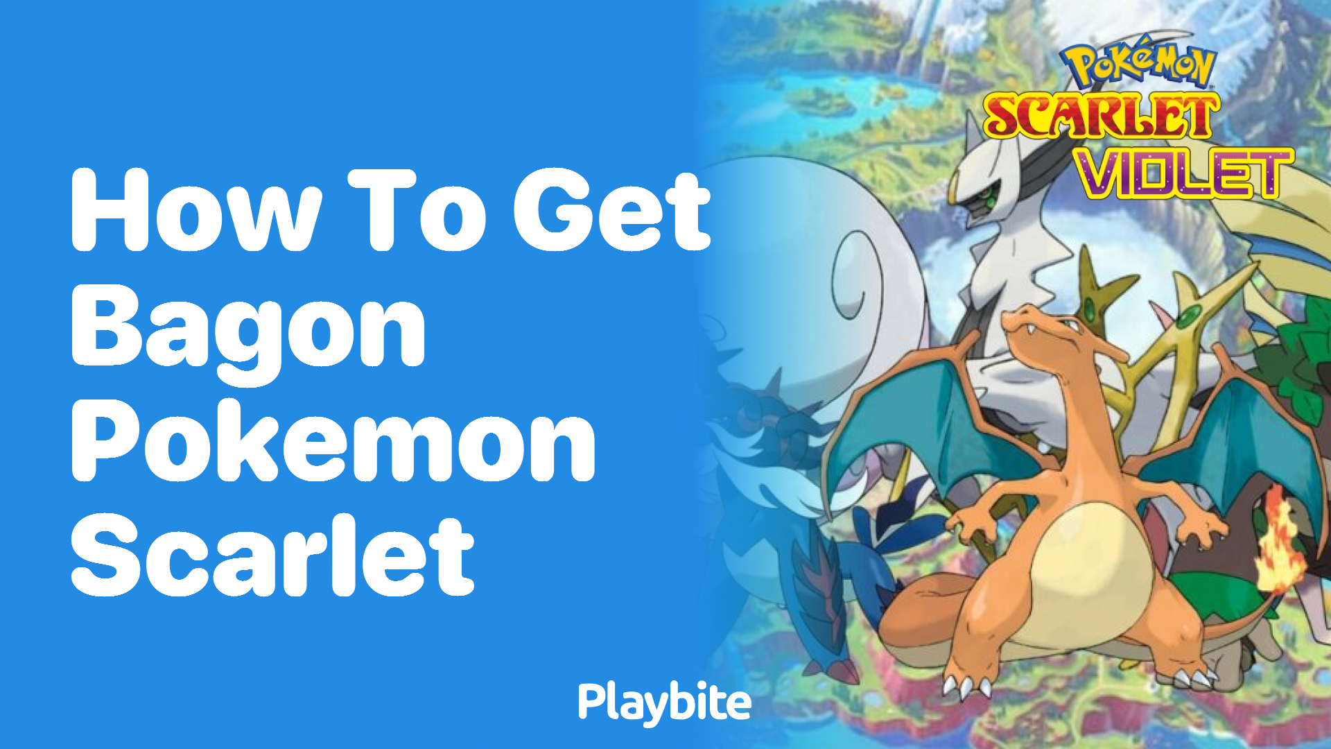 How to get Bagon in Pokemon Scarlet - Playbite