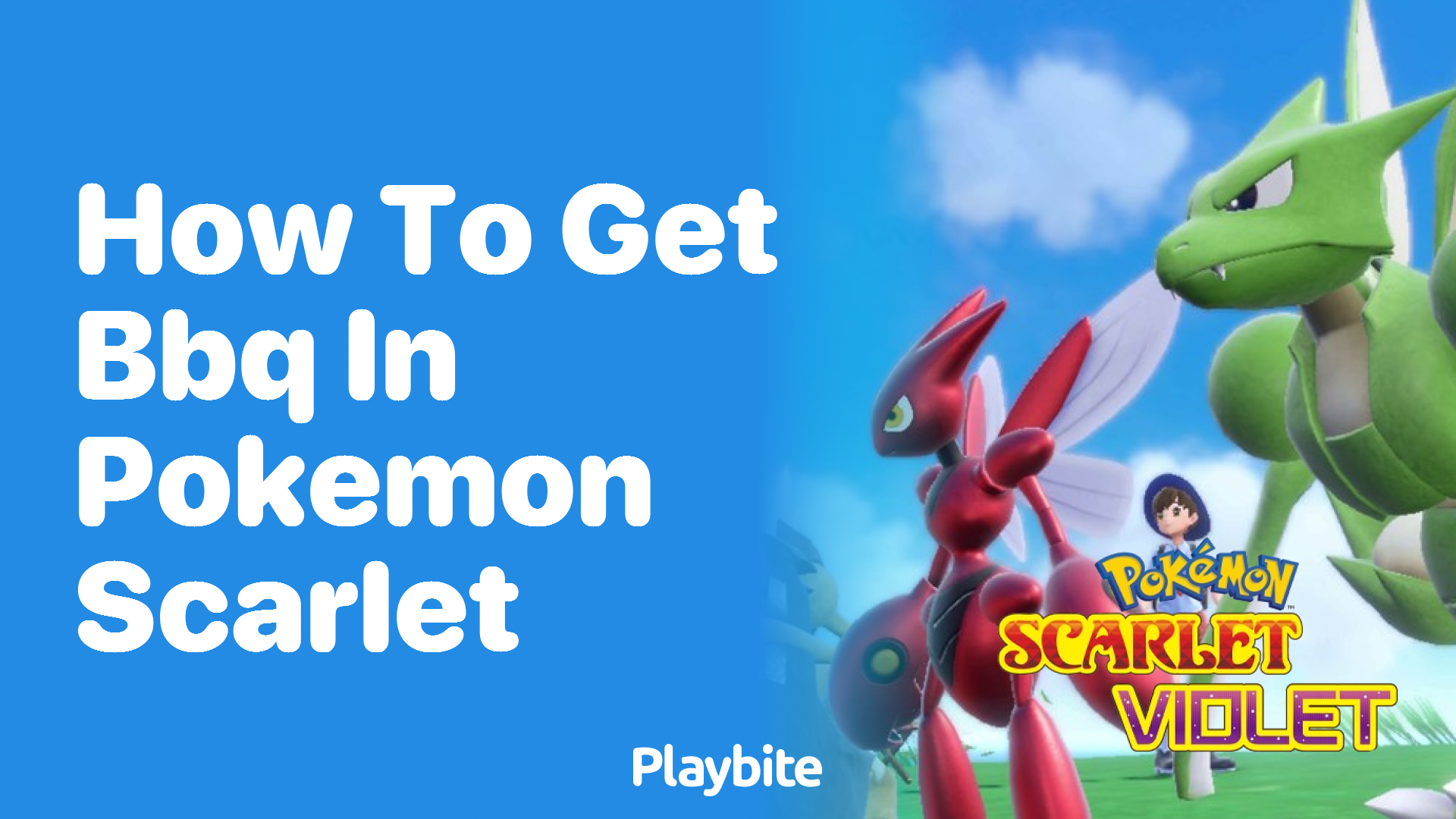 How to Get BBQ in Pokemon Scarlet - Playbite