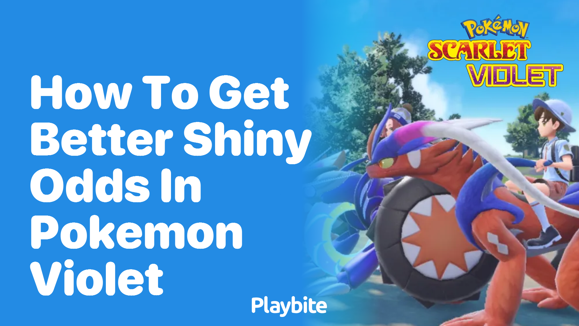 How to get better shiny odds in Pokemon Violet - Playbite