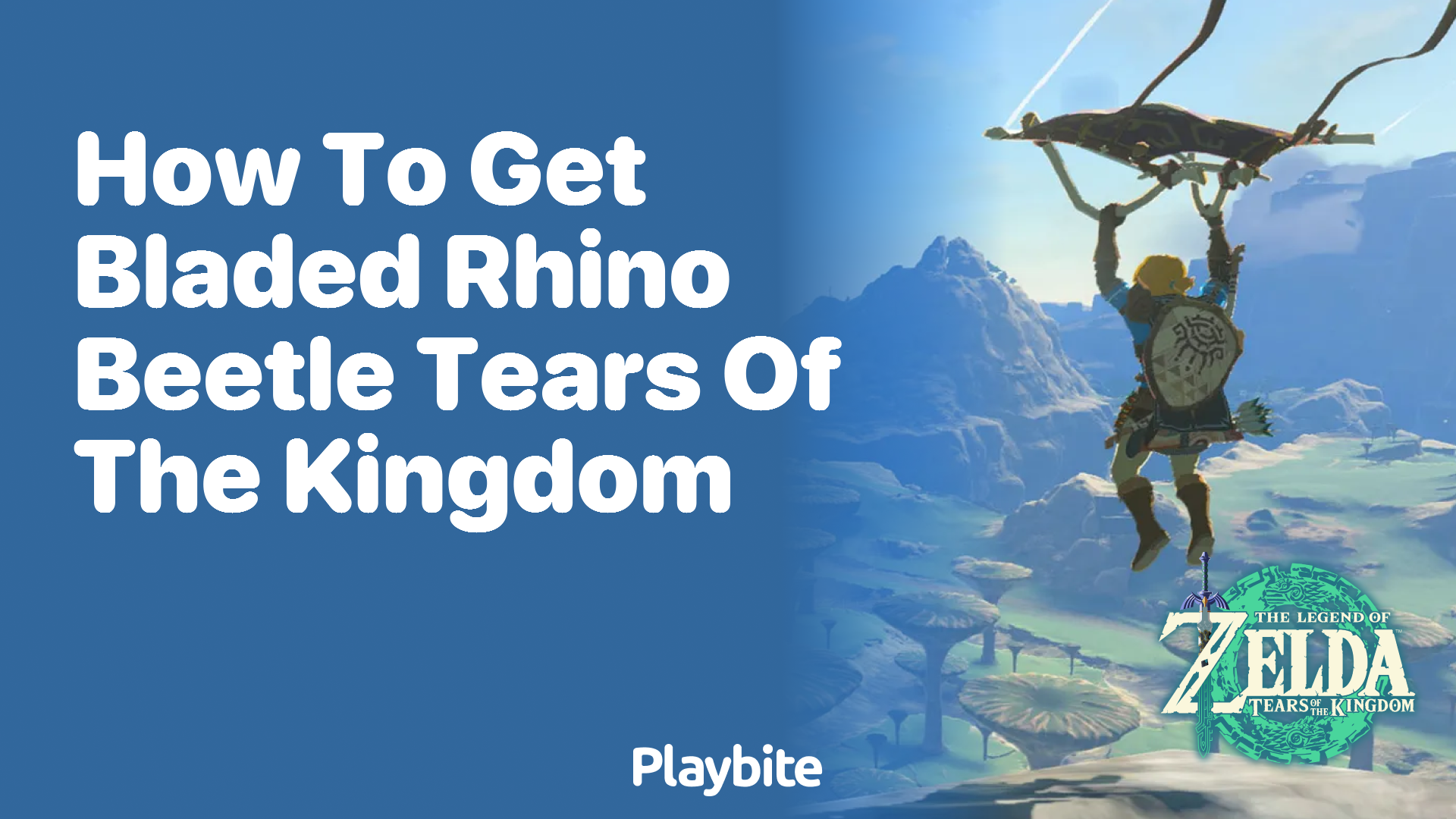 How to Get Bladed Rhino Beetle in Tears of the Kingdom - Playbite