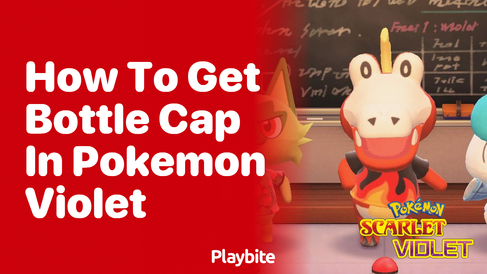 How to Get Bottle Cap in Pokemon Violet - Playbite