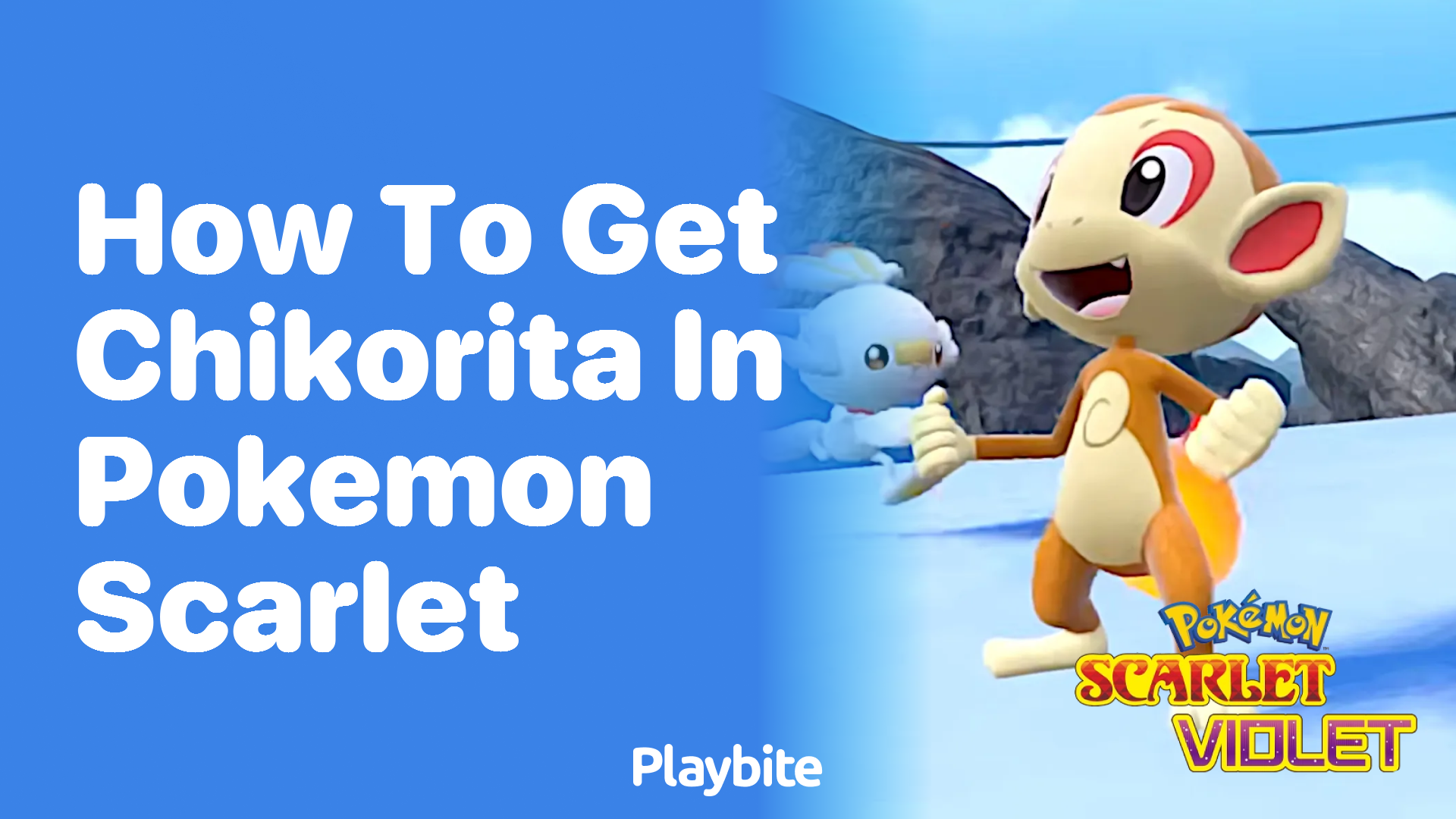 How to get Chikorita in Pokemon Scarlet - Playbite