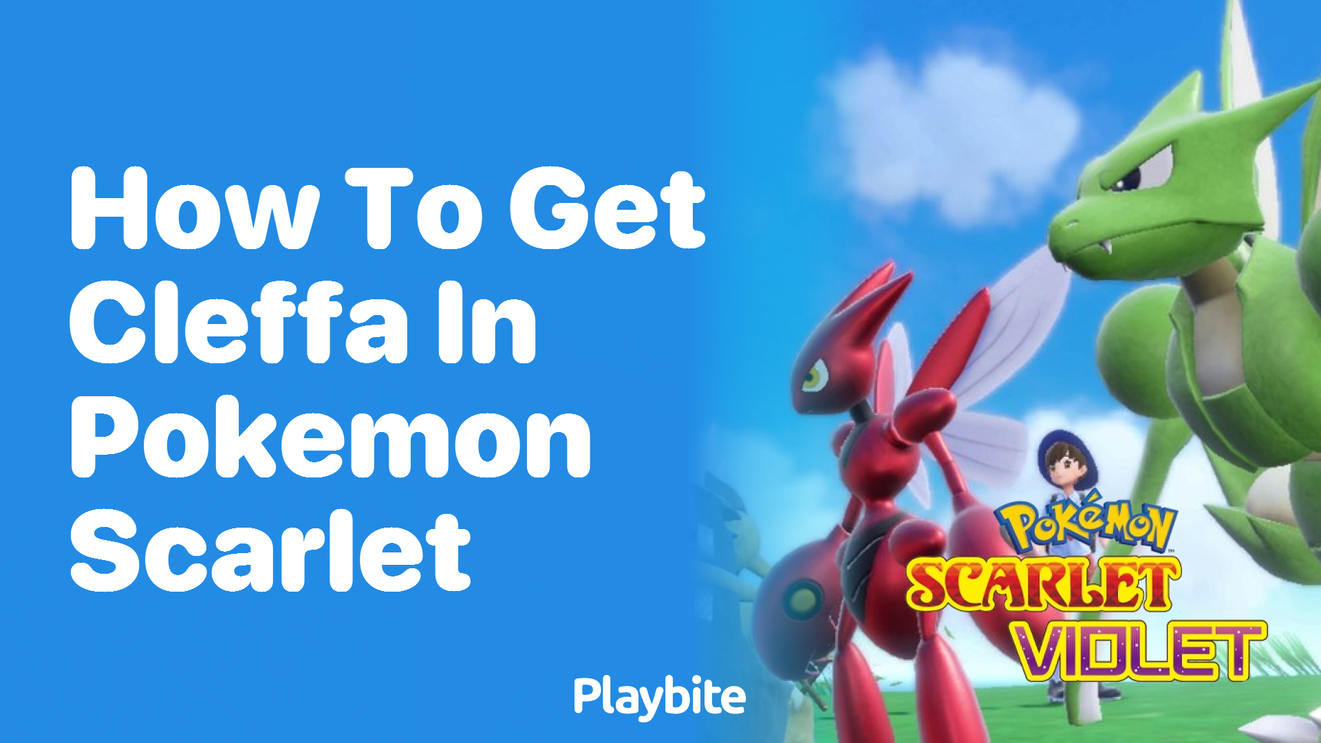 How to get Cleffa in Pokemon Scarlet - Playbite