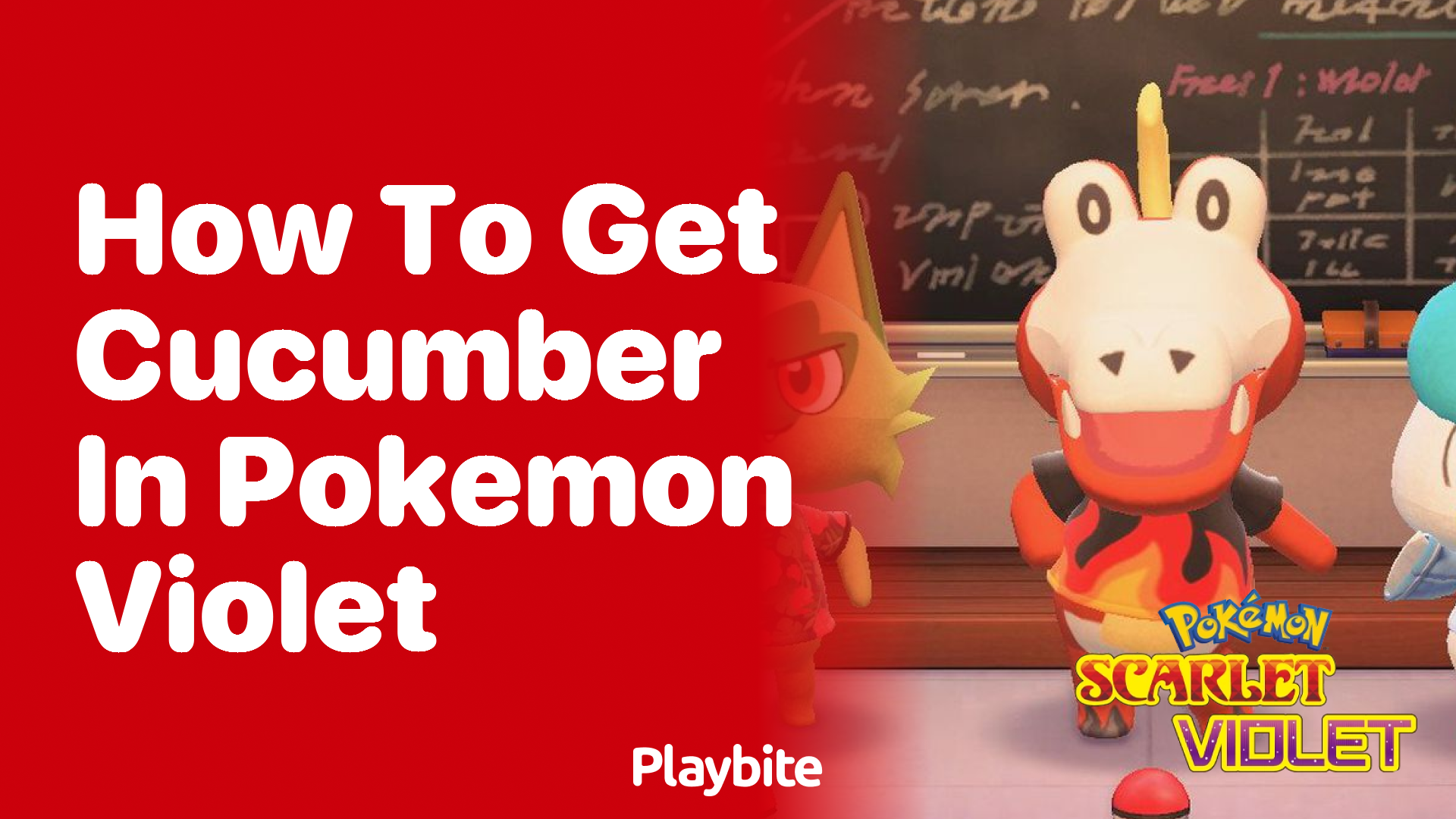 How to Get Cucumber in Pokemon Violet - Playbite