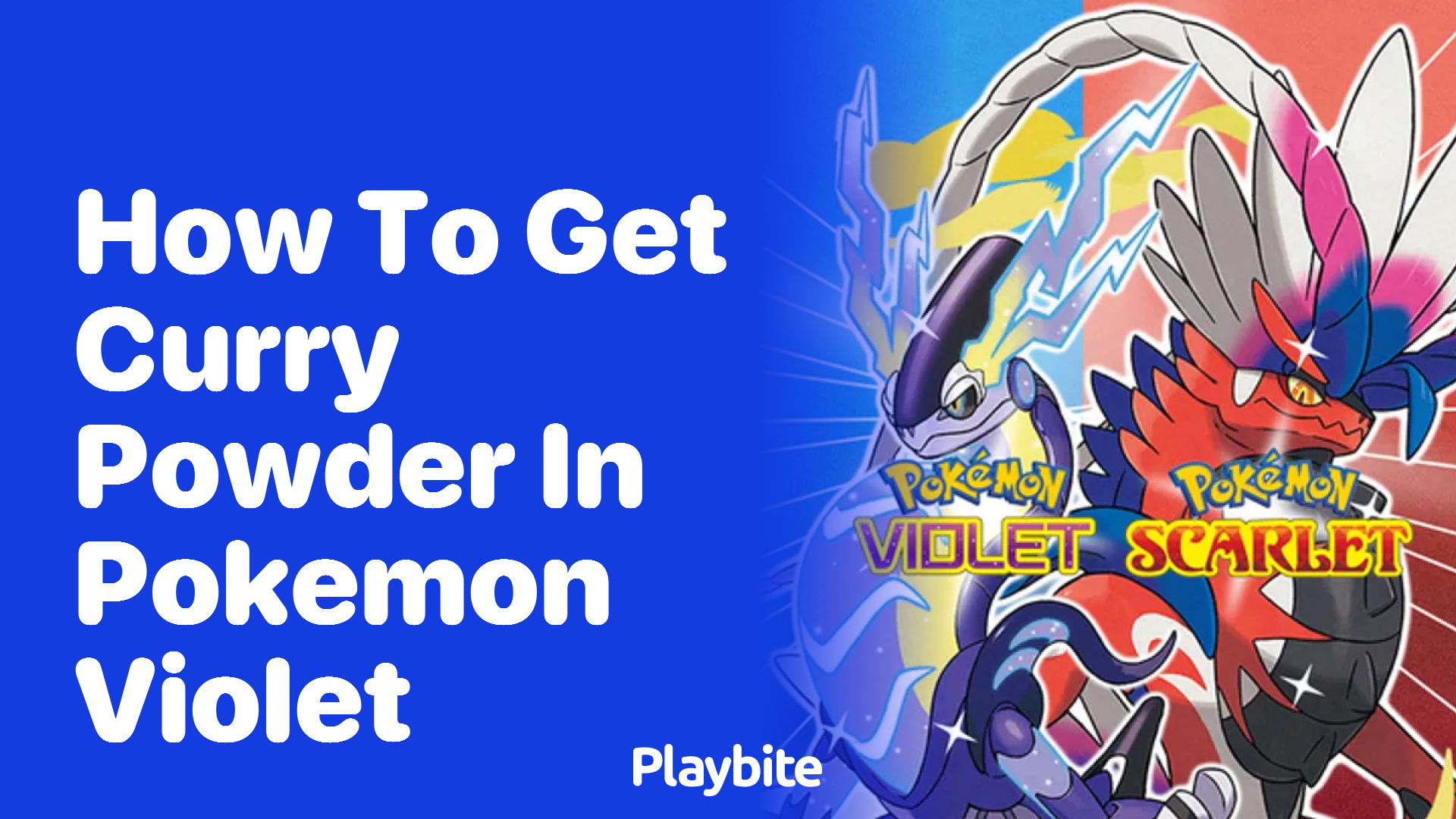 How to get Curry Powder in Pokémon Violet - Playbite