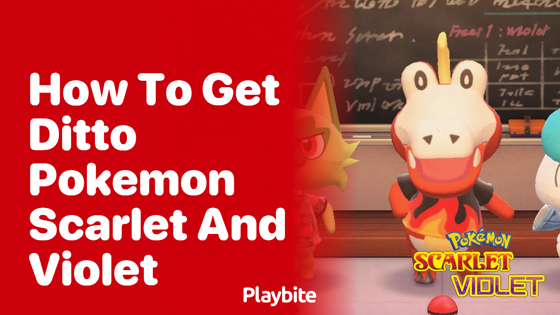 How to get Ditto in Pokemon Scarlet and Violet - Playbite
