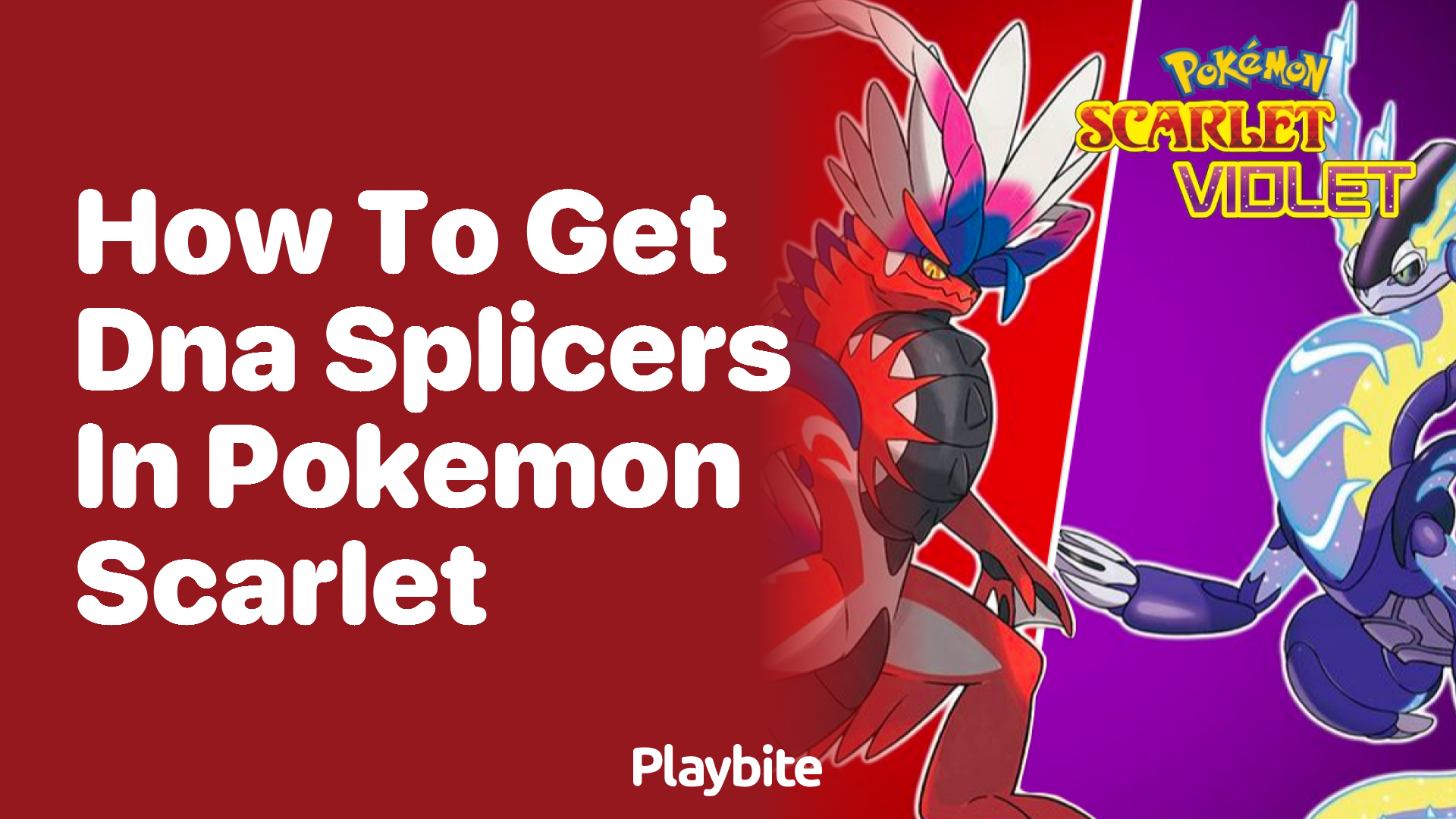 How to Get DNA Splicers in Pokemon Scarlet - Playbite