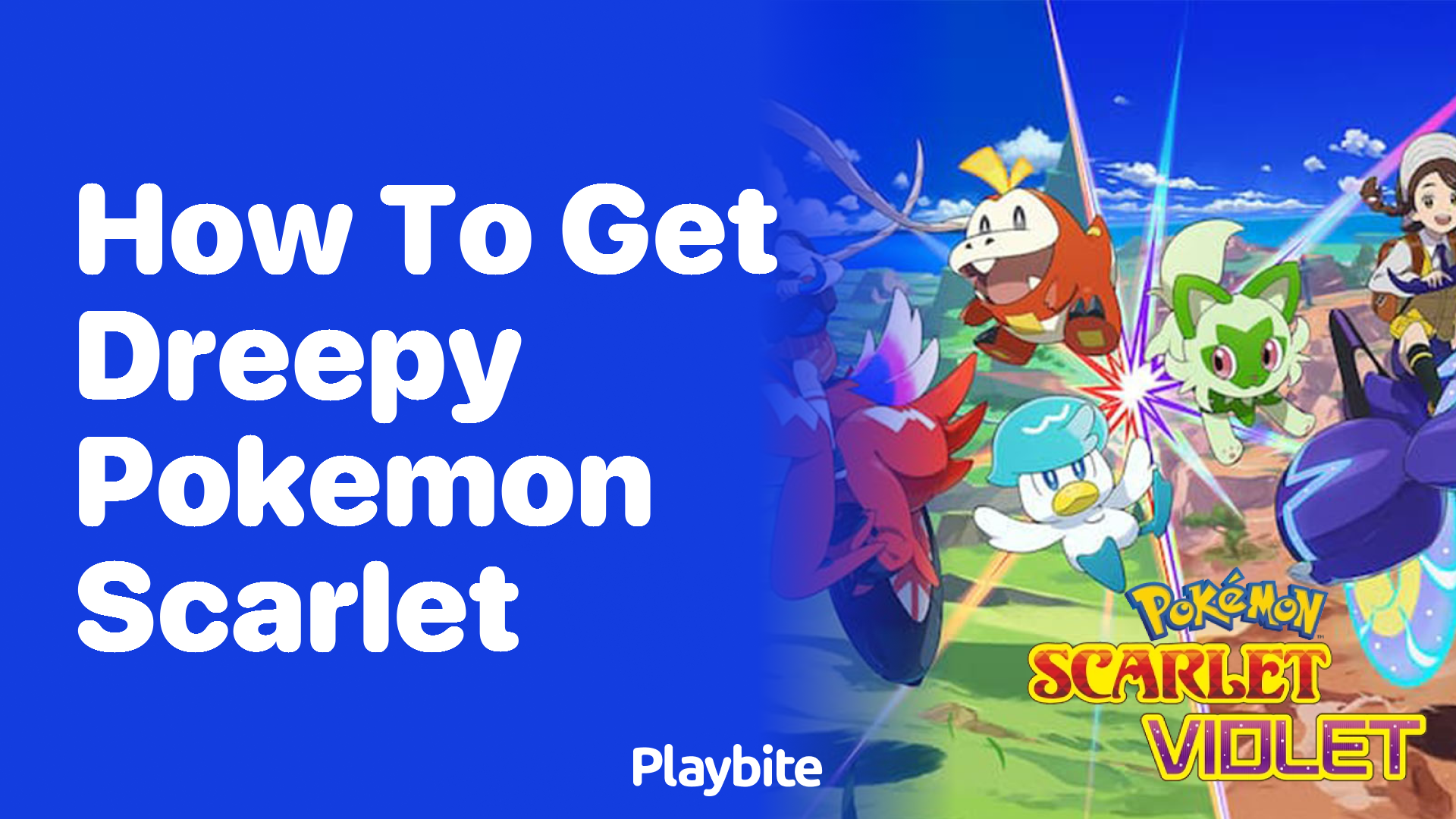How to Get Dreepy in Pokemon Scarlet - Playbite