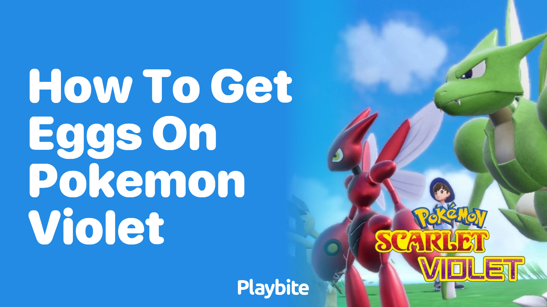 How to Get Eggs in Pokemon Violet - Playbite