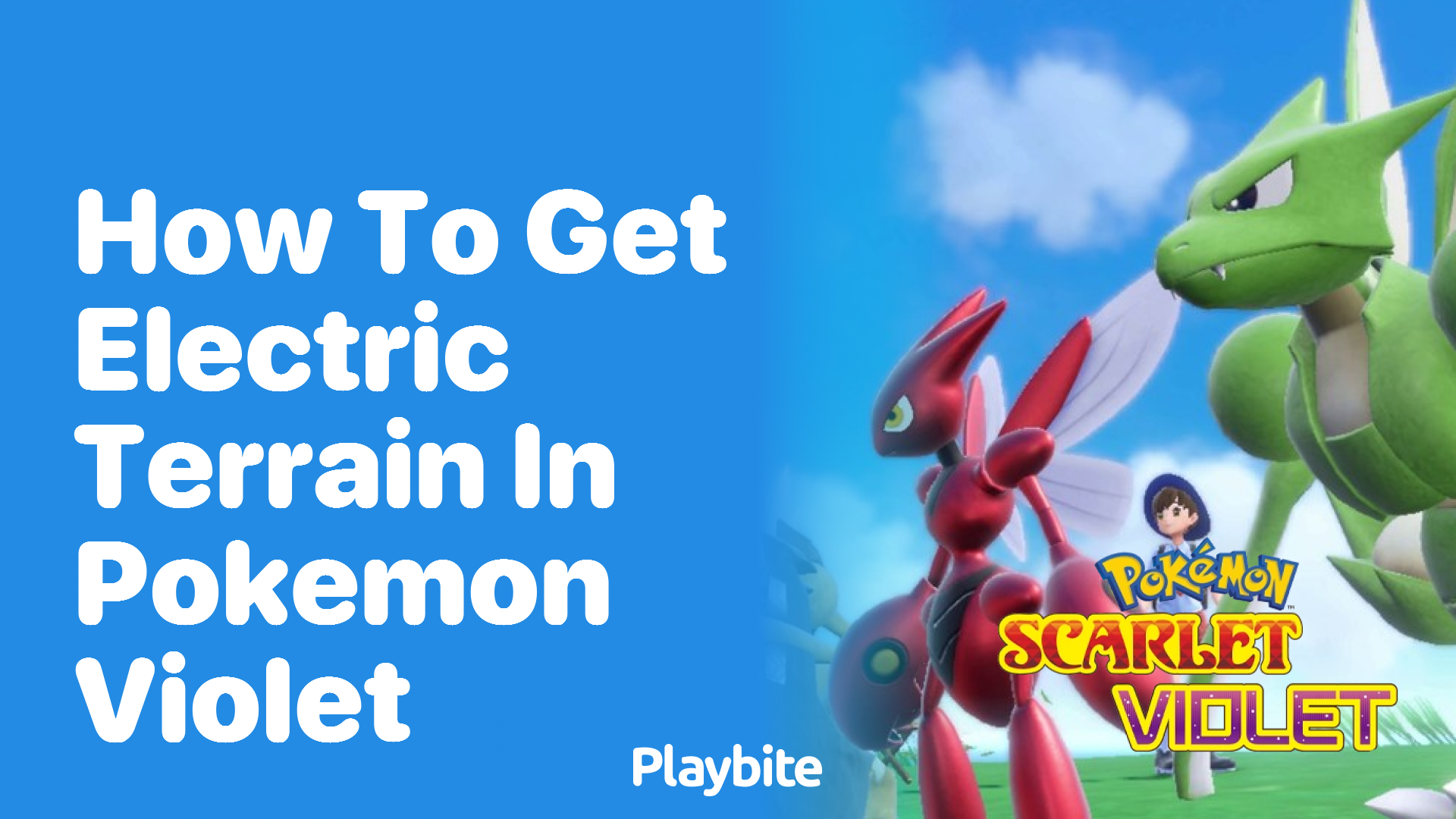 How to get Electric Terrain in Pokemon Violet - Playbite