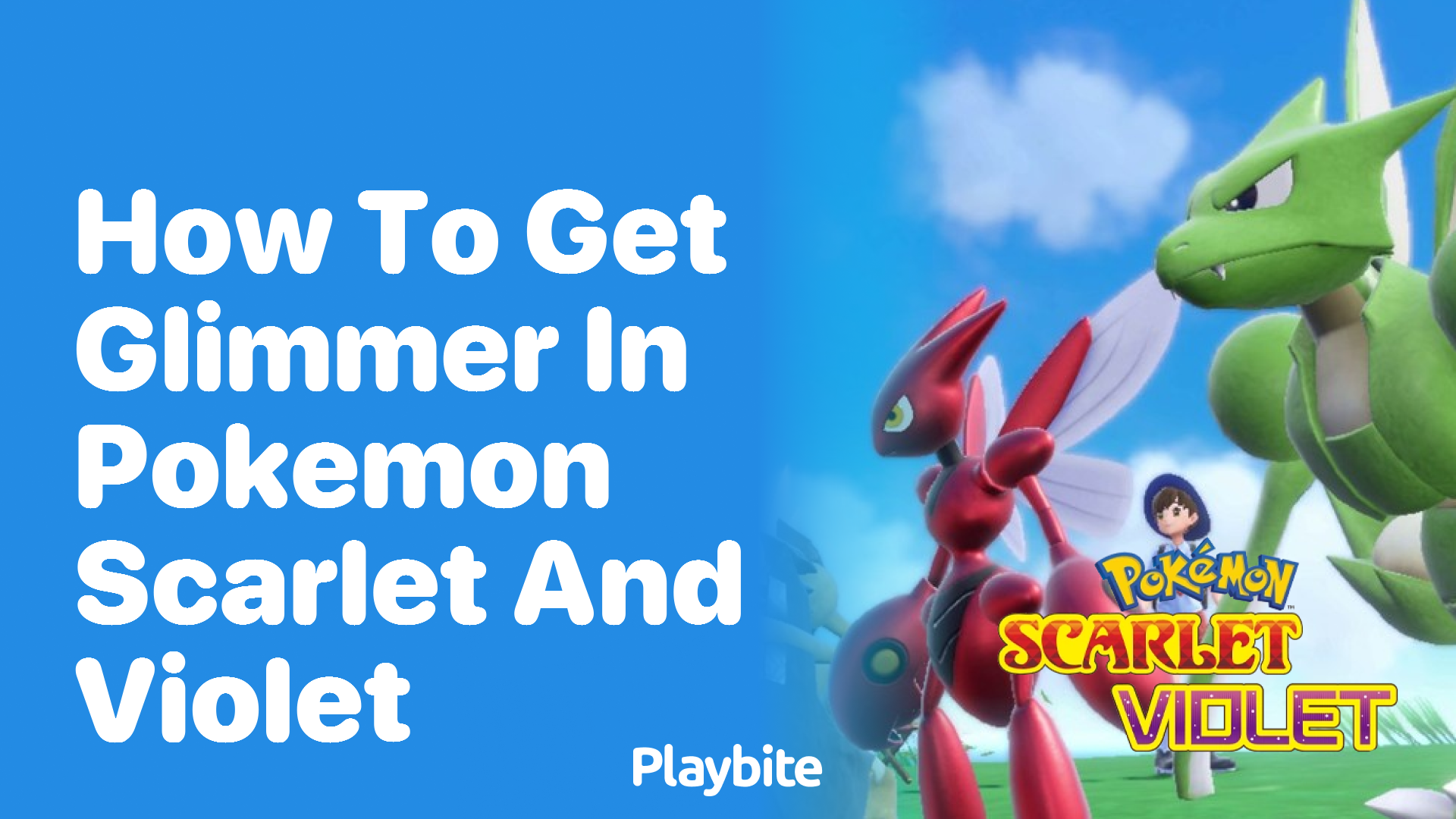 How to get Glimmer in Pokemon Scarlet and Violet - Playbite