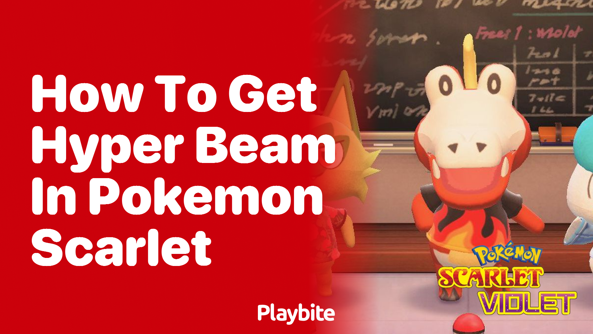 How to Get Hyper Beam in Pokemon Scarlet - Playbite