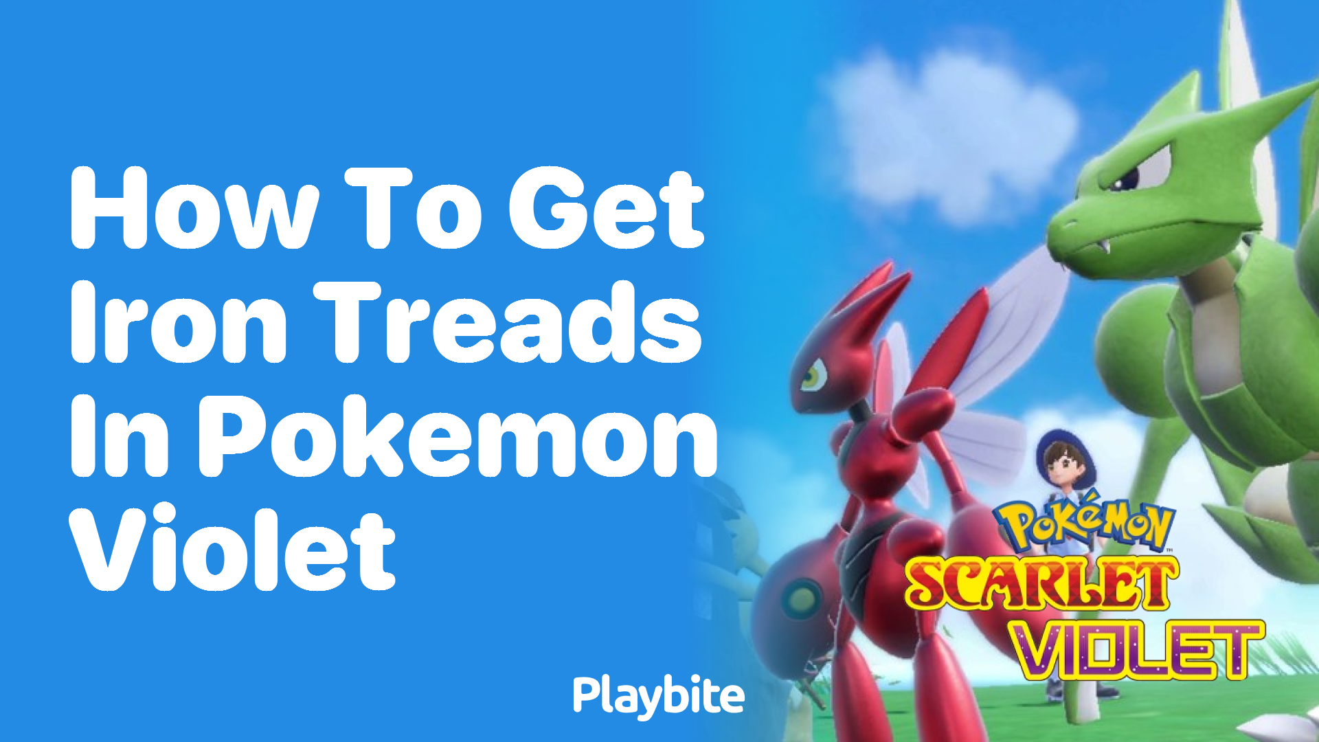 How to get Iron Treads in Pokemon Violet - Playbite