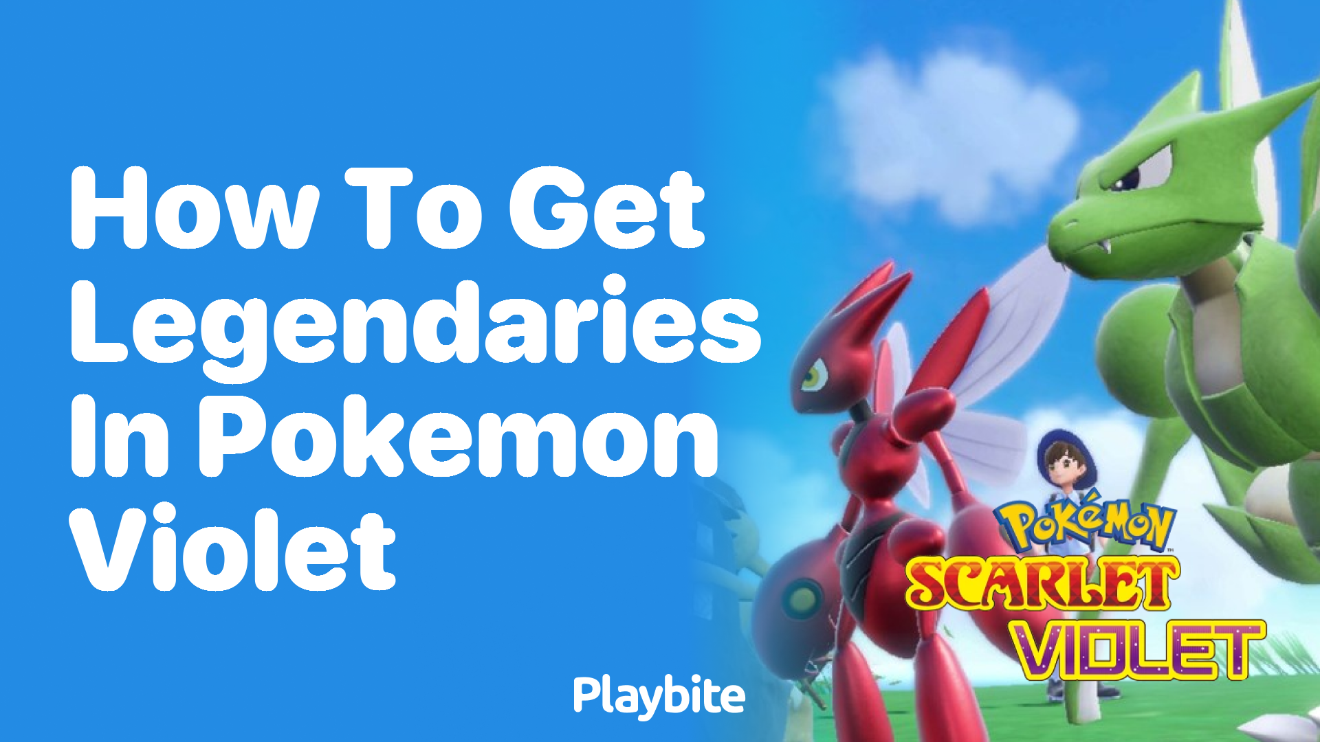 How to get legendaries in Pokemon Violet - Playbite